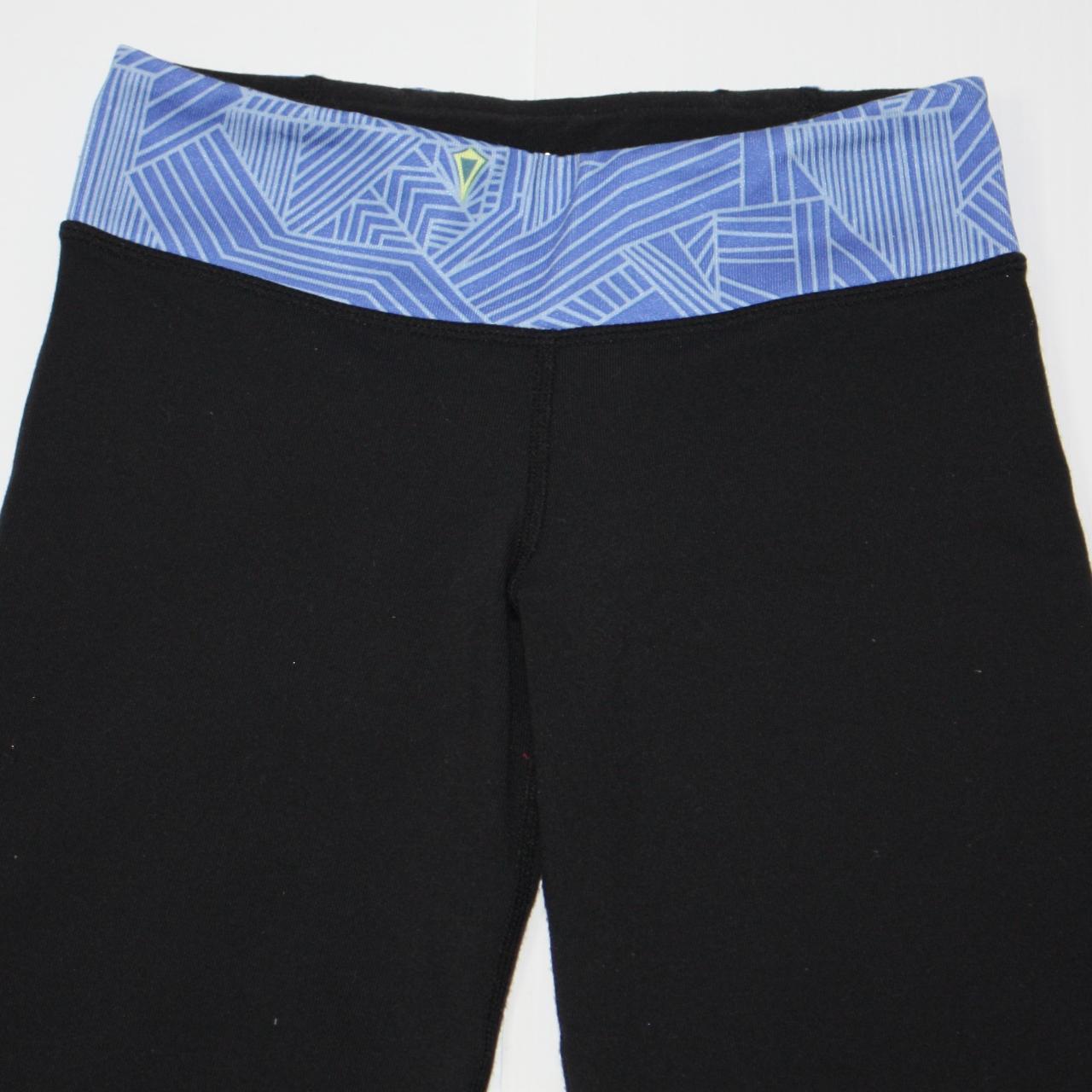 Ivivva by Lululemon Girl's Black Straight Up Pants... - Depop