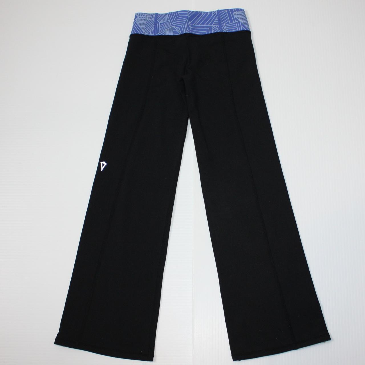 Ivivva by Lululemon Girl's Black Straight Up Pants... - Depop