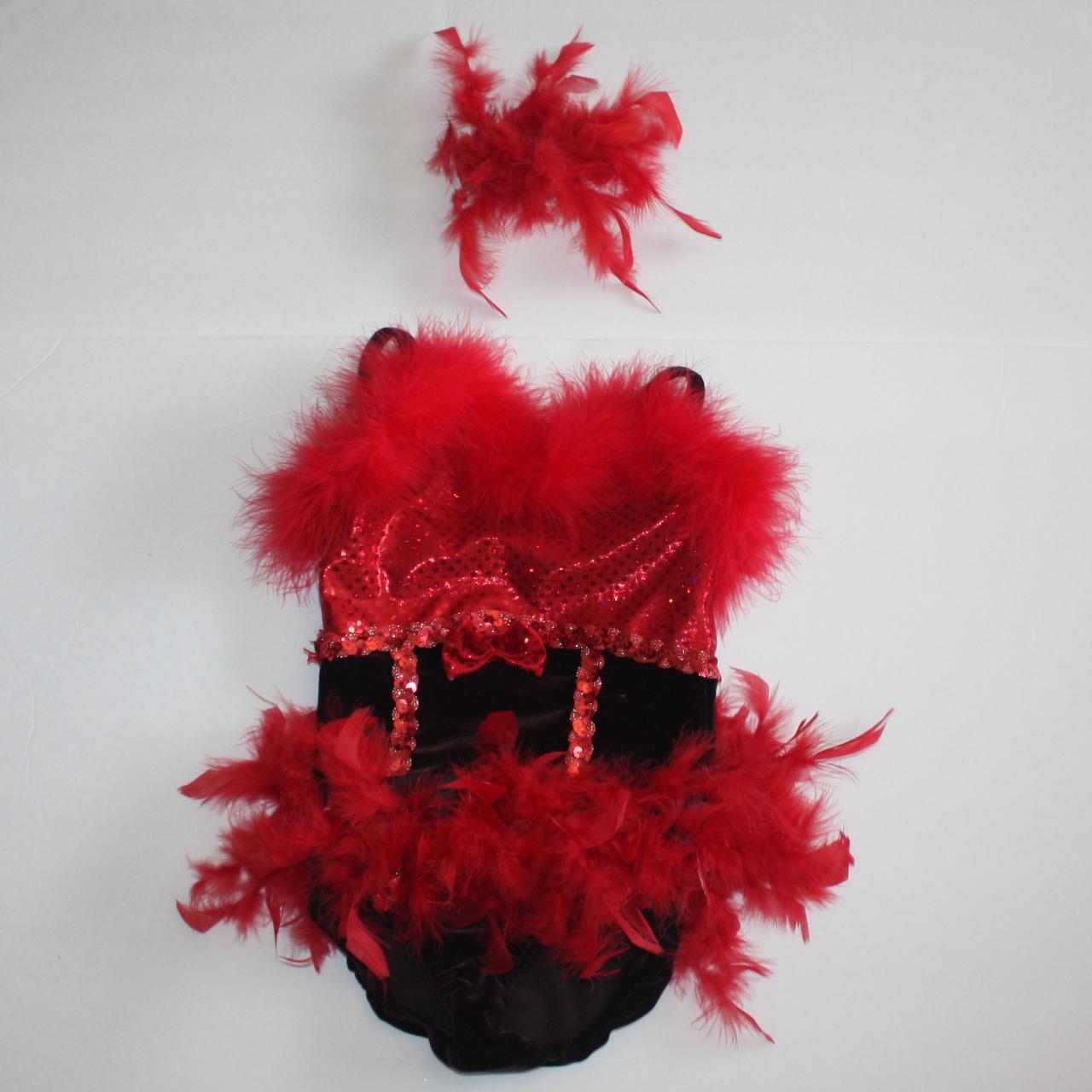 Girl's Red Robin Dance Custom Costume Ballet Jazz... - Depop