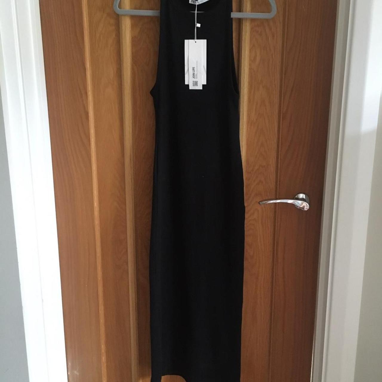 Black vesty dress from Zara 🖤 Bought in the wrong... - Depop