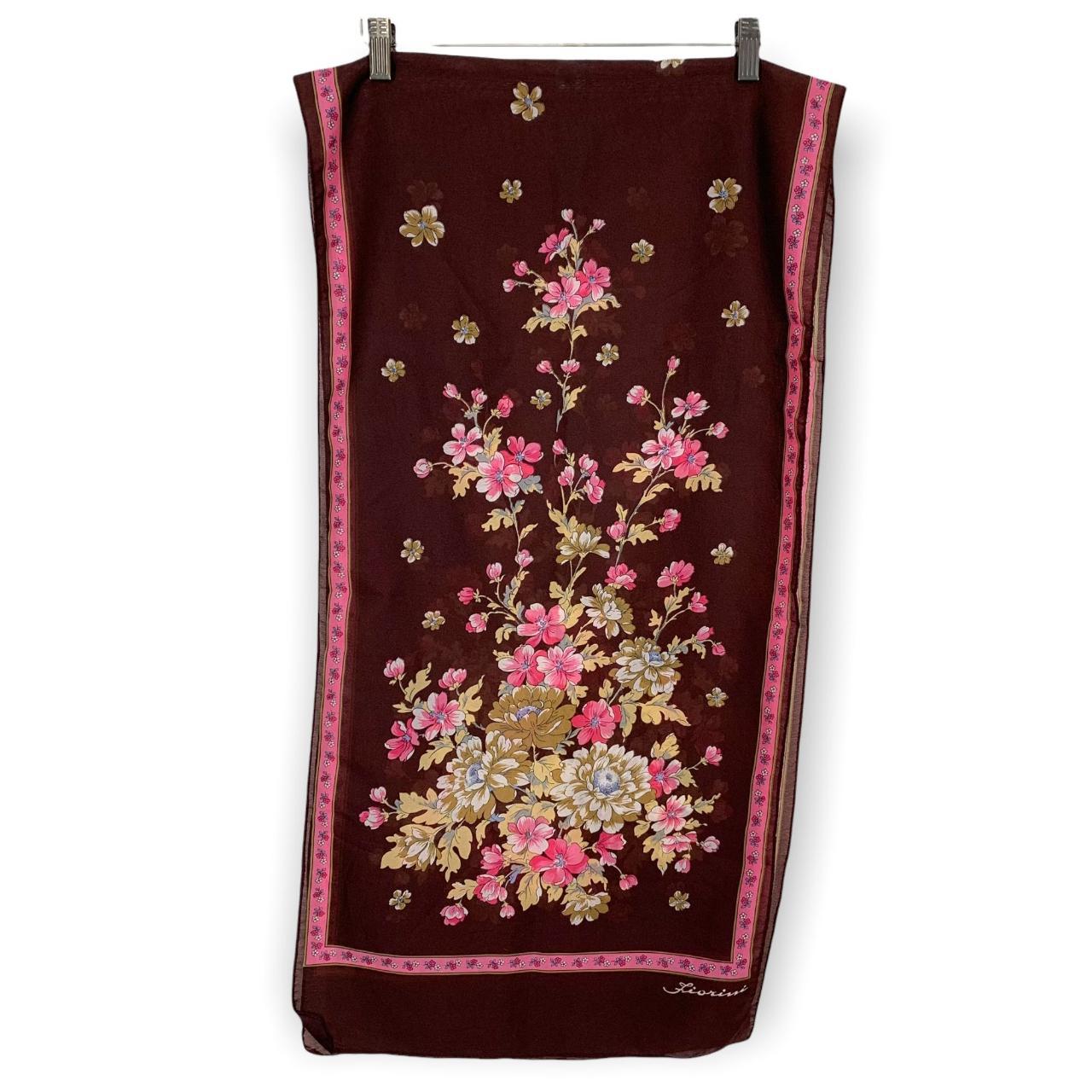 Women's Red and Pink Scarf-wraps | Depop