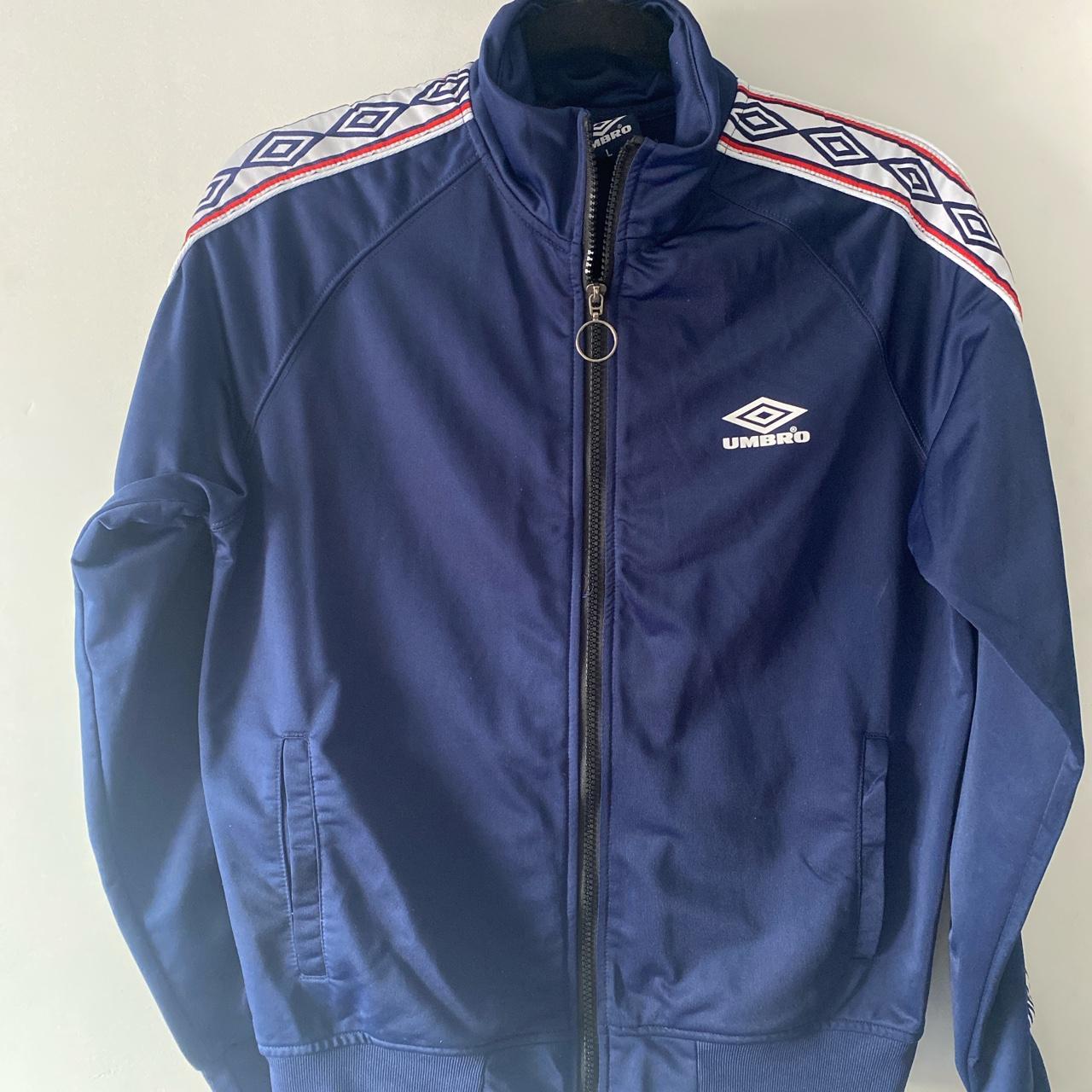 Umbro jacket Says L but fits like an XS - Depop