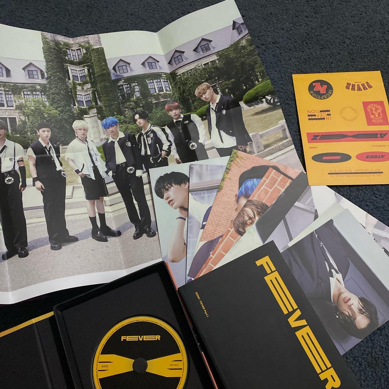 ATEEZ FEVER PART 1 ALBUM SET OR SINGLES The albums... - Depop