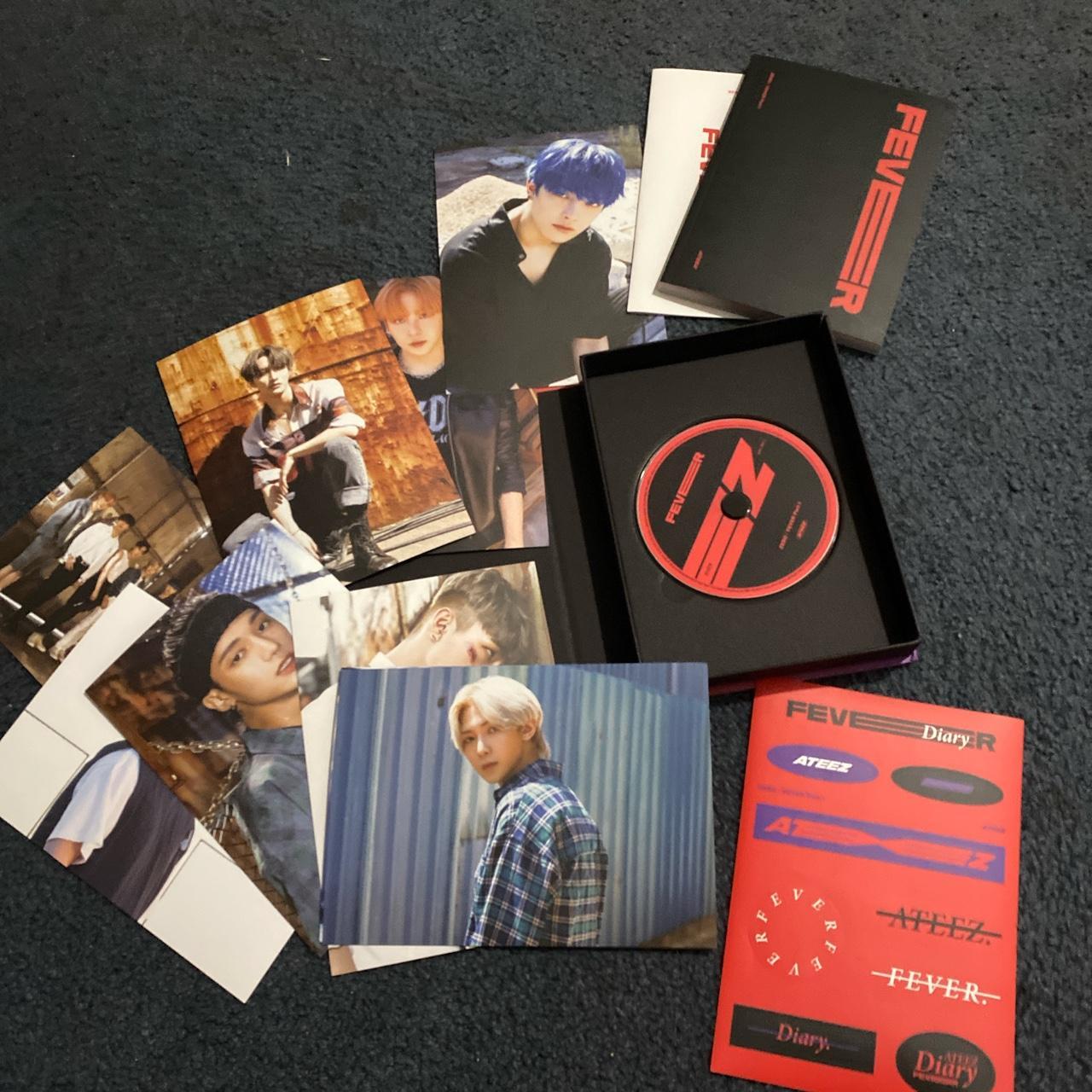 ATEEZ FEVER PART 1 ALBUM SET OR SINGLES The albums... - Depop