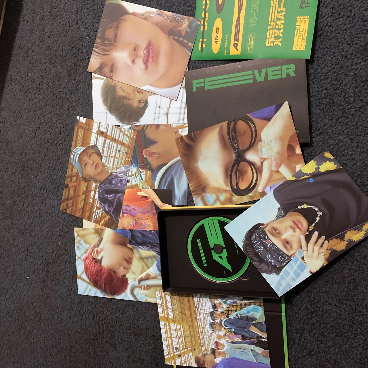 ATEEZ FEVER PART 1 ALBUM SET OR SINGLES The albums... - Depop