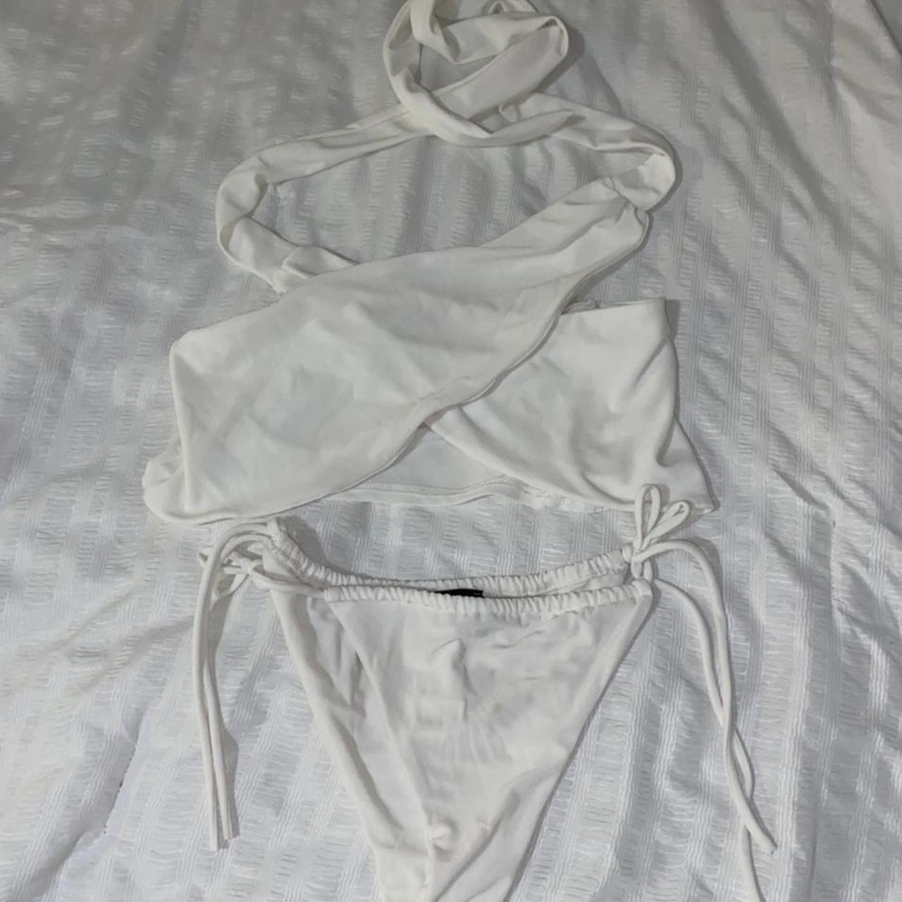 Honeybum Cross Wrap Bikini. Small. - Depop