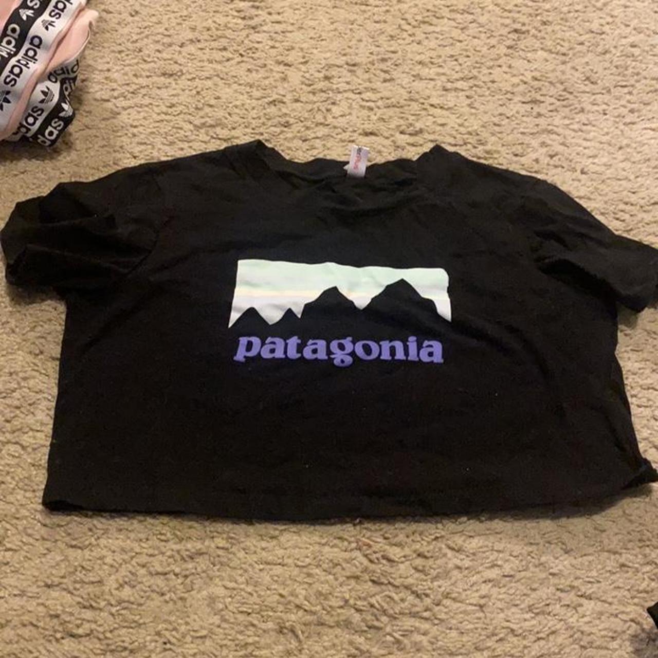 Fake Patagonia Shirt. cropped. #patagonia #crop... - Depop