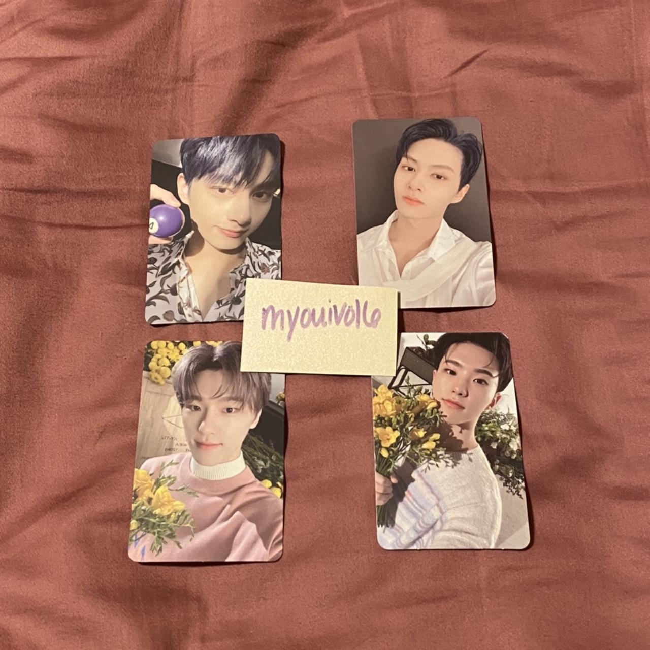 wtt seventeen your choice photocards have: jun,... - Depop