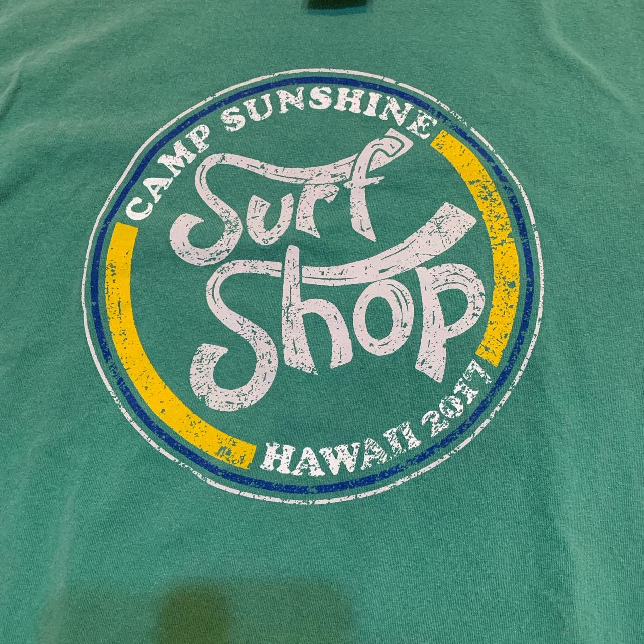cute hawaii surf shop shirt - Depop