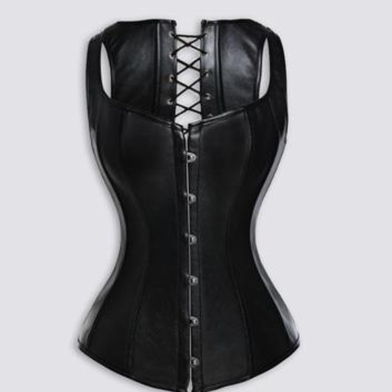 Women's Black Corset | Depop