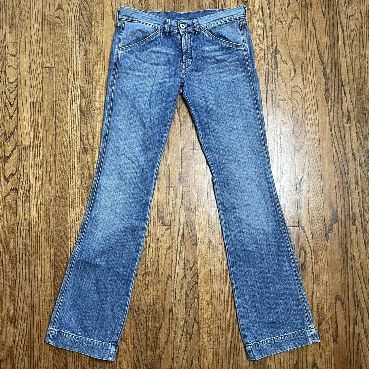 repop! early 2000s diesel flare jeans ~ low rise ~... - Depop