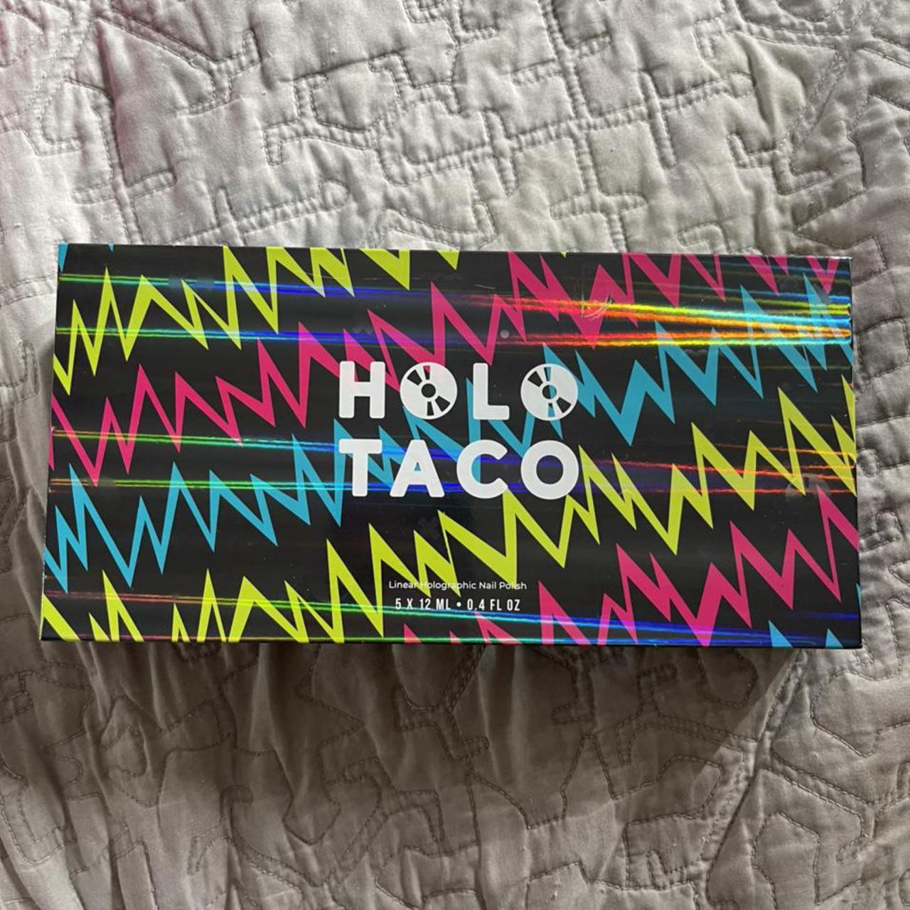 BOX ONLY holo taco by simplynailogical limited... | Depop