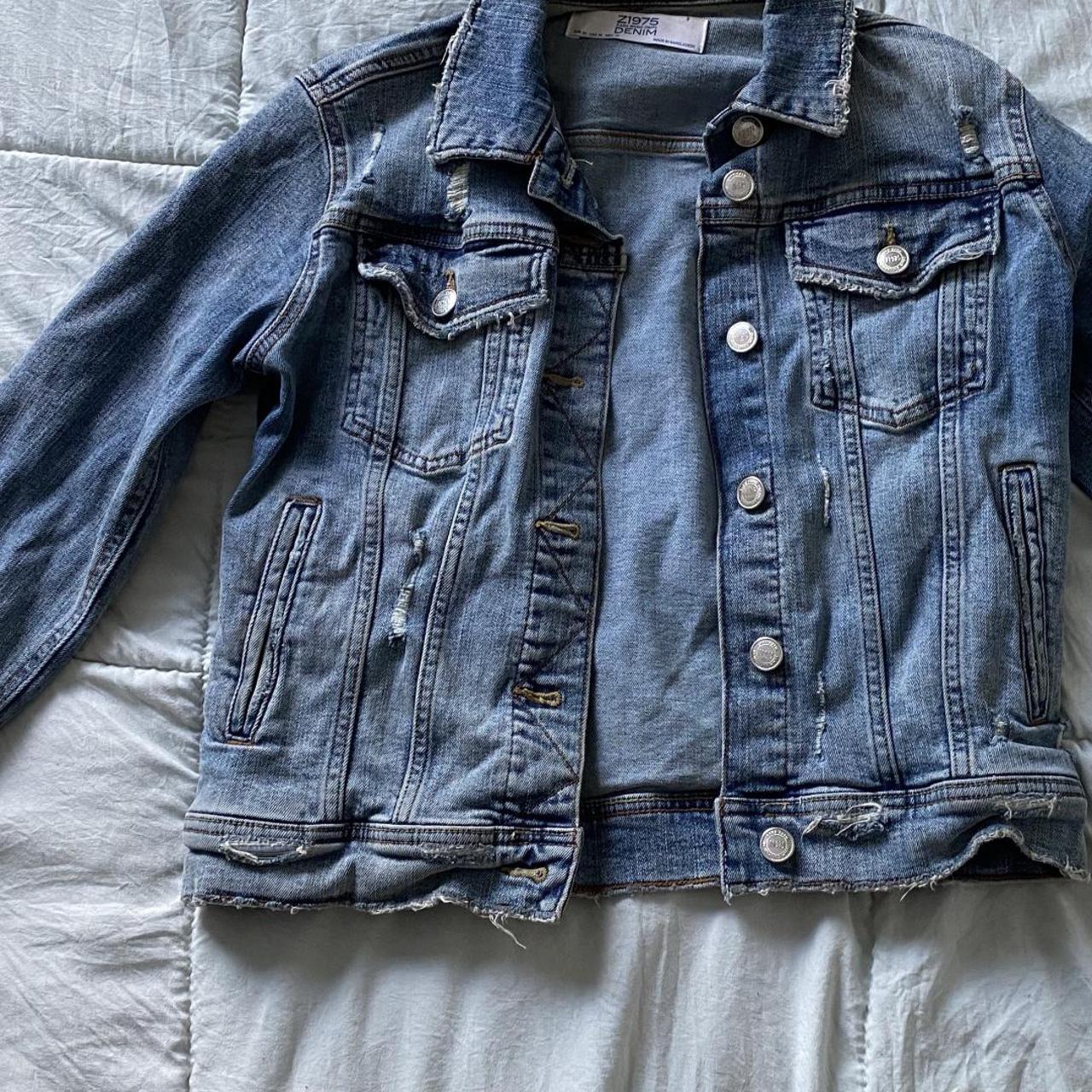 ZARA Z1975 Denim | Zara Basic Denim Dept. EUR M |... - Depop