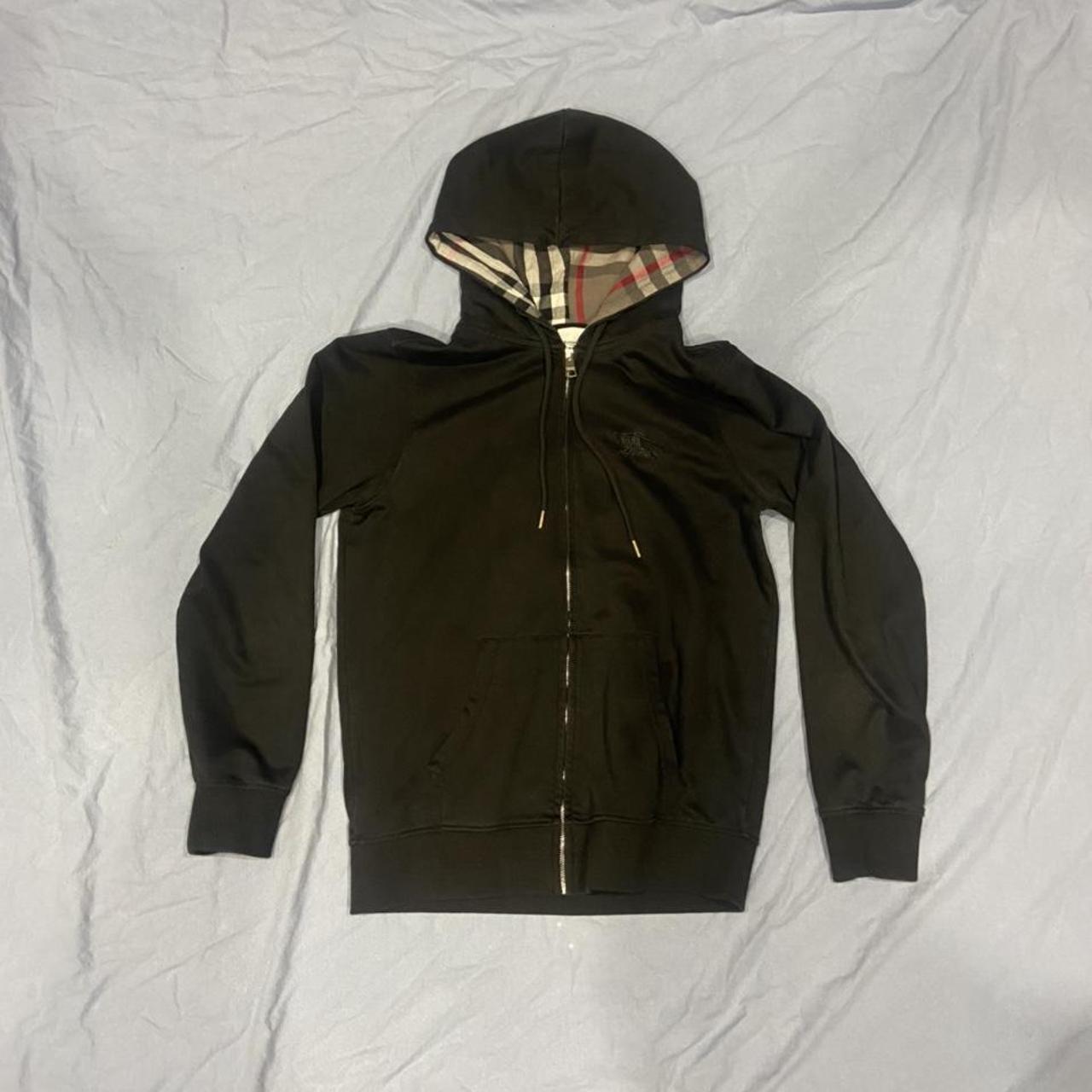 Burberry zip up hoodie Sized as XL fits more like M | Depop