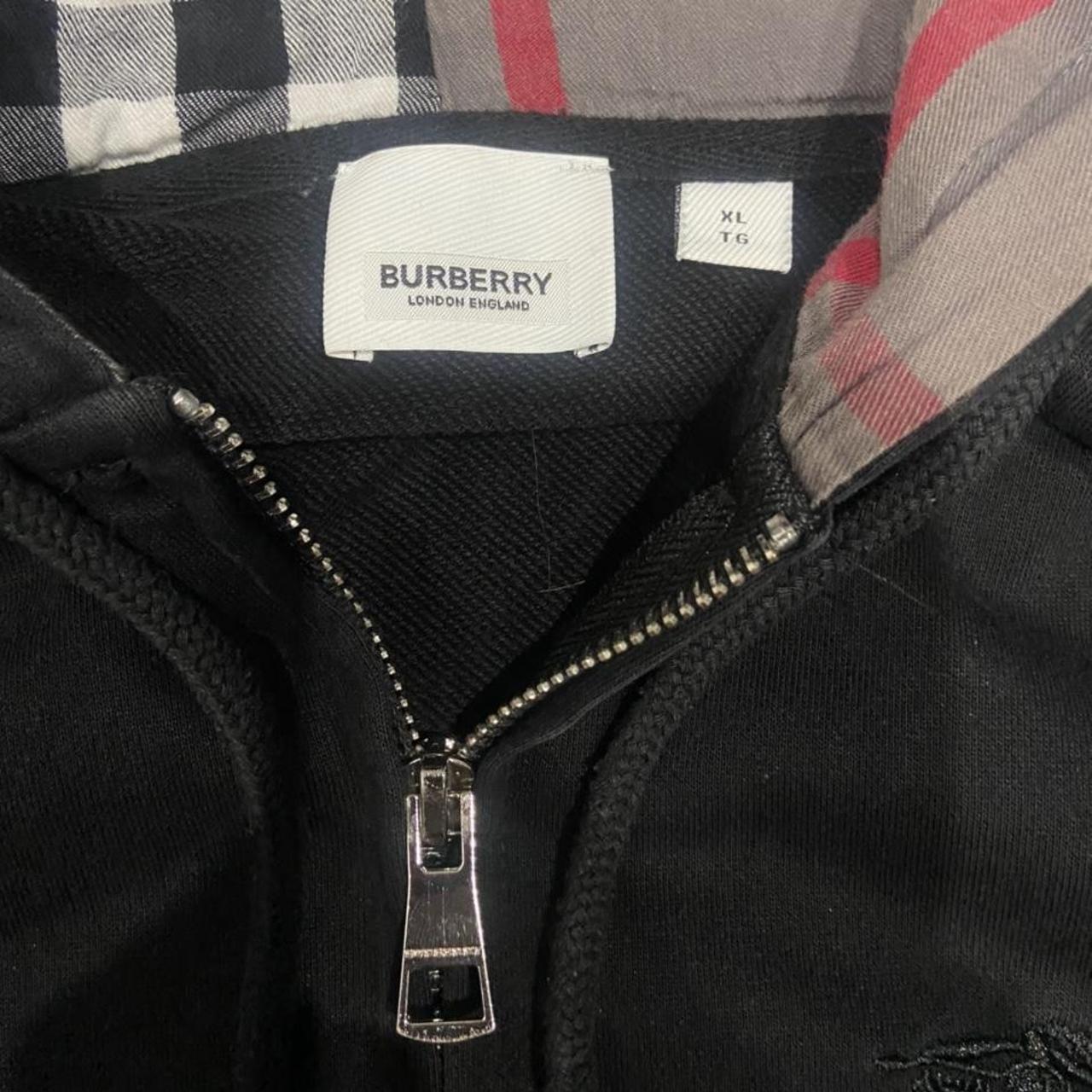 Burberry zip up hoodie Sized as XL fits more like M | Depop