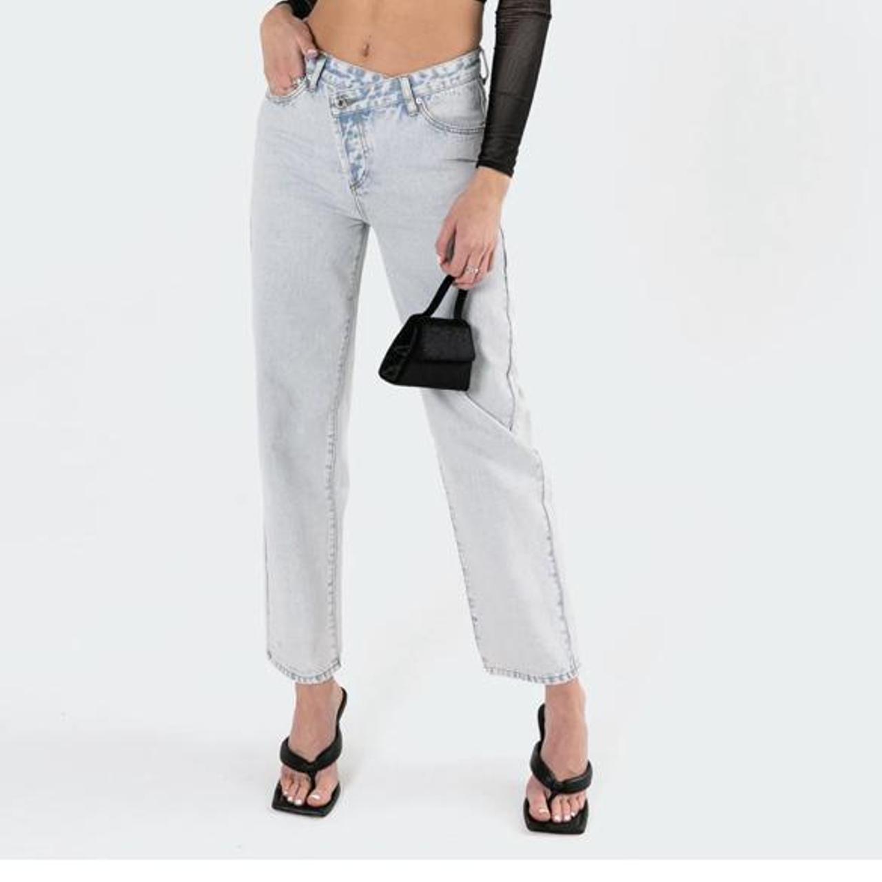 Edikted jeans!! Crossover waist So cute just don’t... - Depop