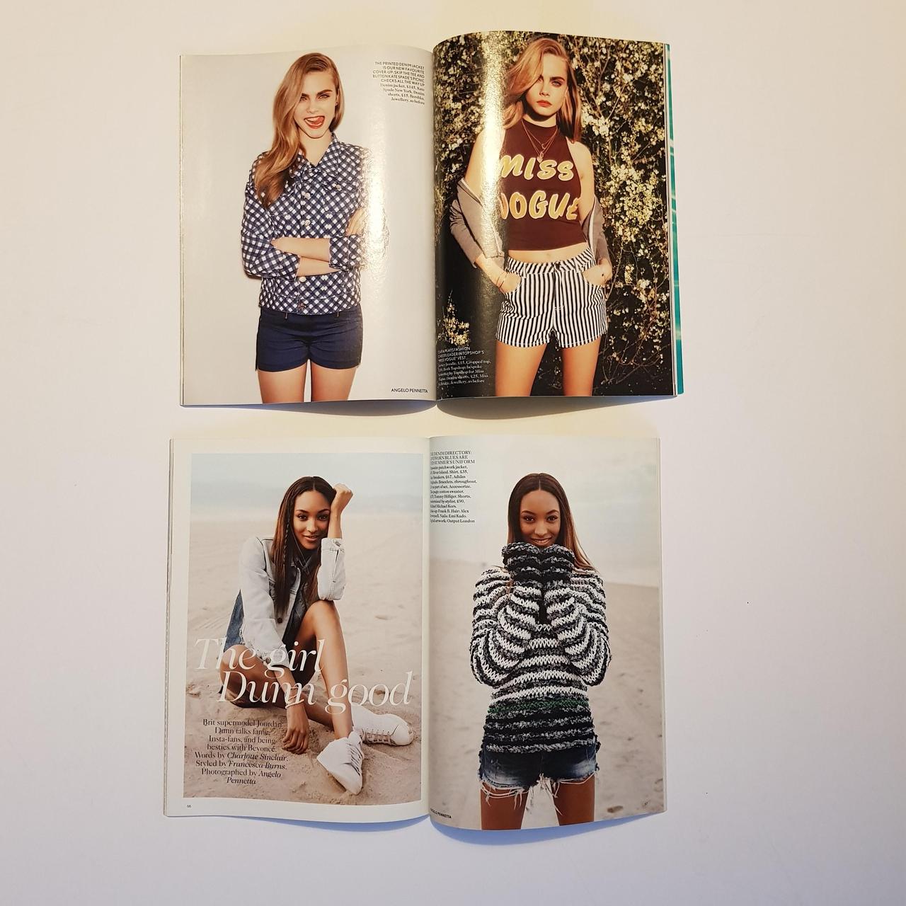 Two small collectable Miss Vogue magazines. June... - Depop