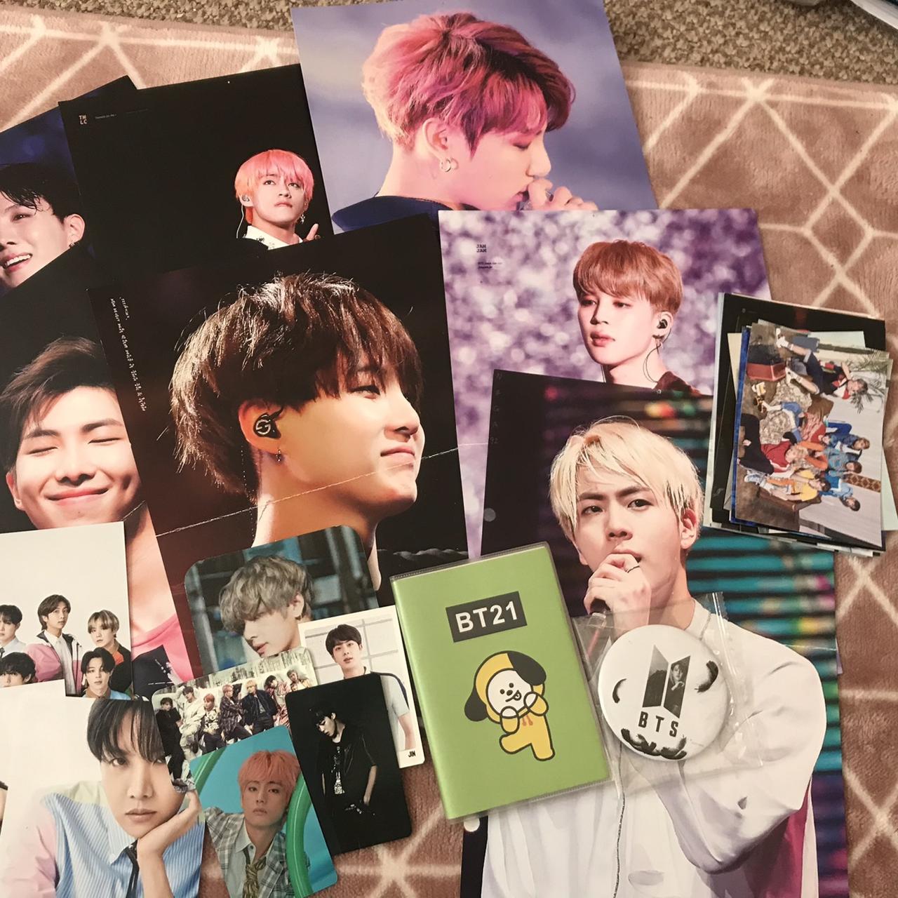 BTS merch bundle!! includes: • 7 Individual Member... - Depop