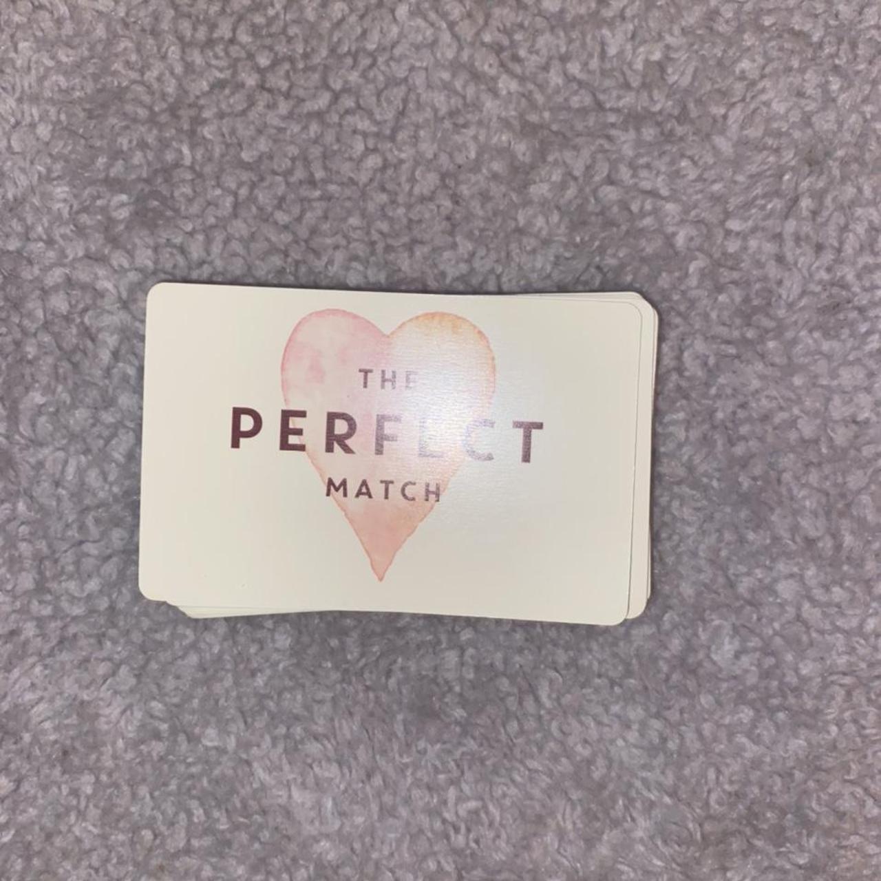 Only used once couples card game called the perfect... - Depop