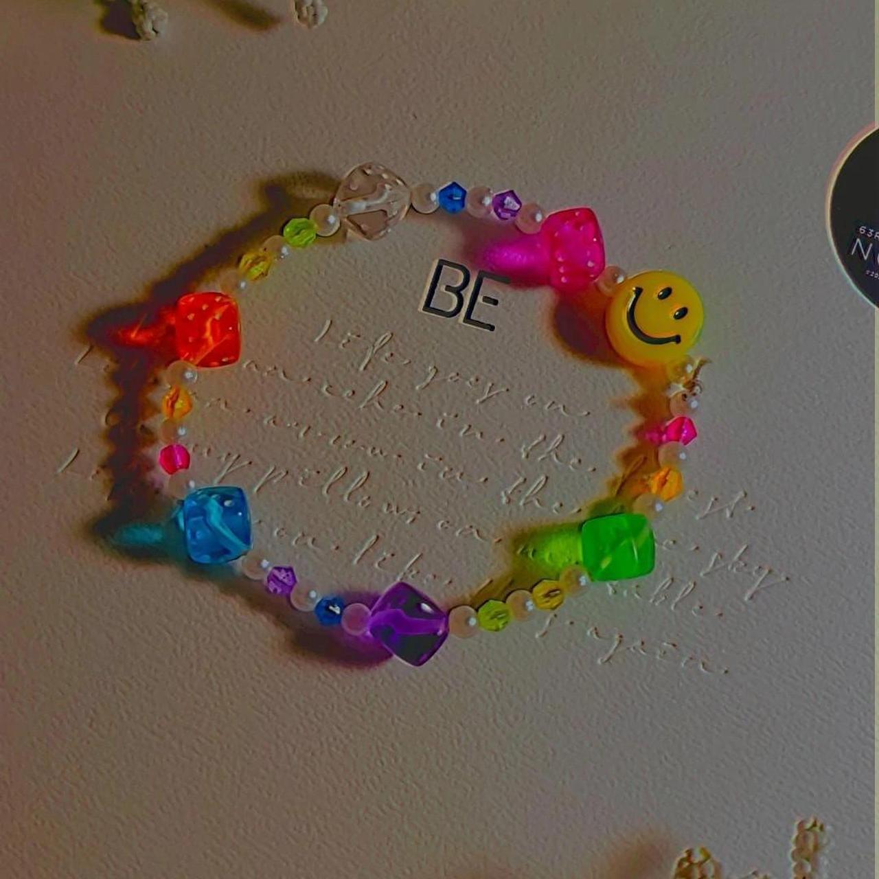 Aesthetic handmade indie core bracelet and/or phone... - Depop