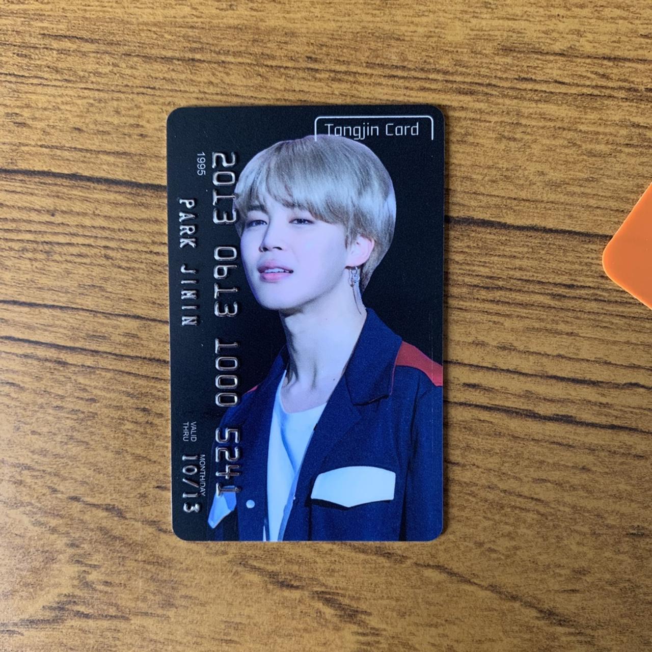 BTS Jimin Fansite Tangjin Card [RARE] - 💰 via link... - Depop
