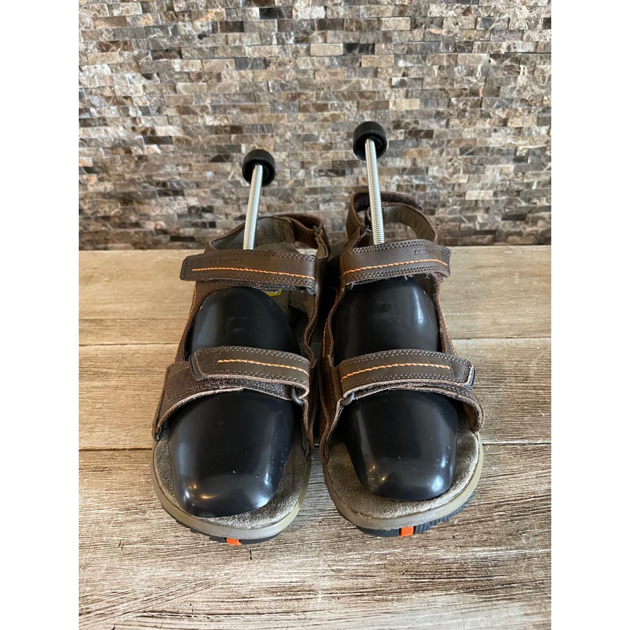Merrell Boys Sidekick Strap sandals Size 7 Brown... - Depop
