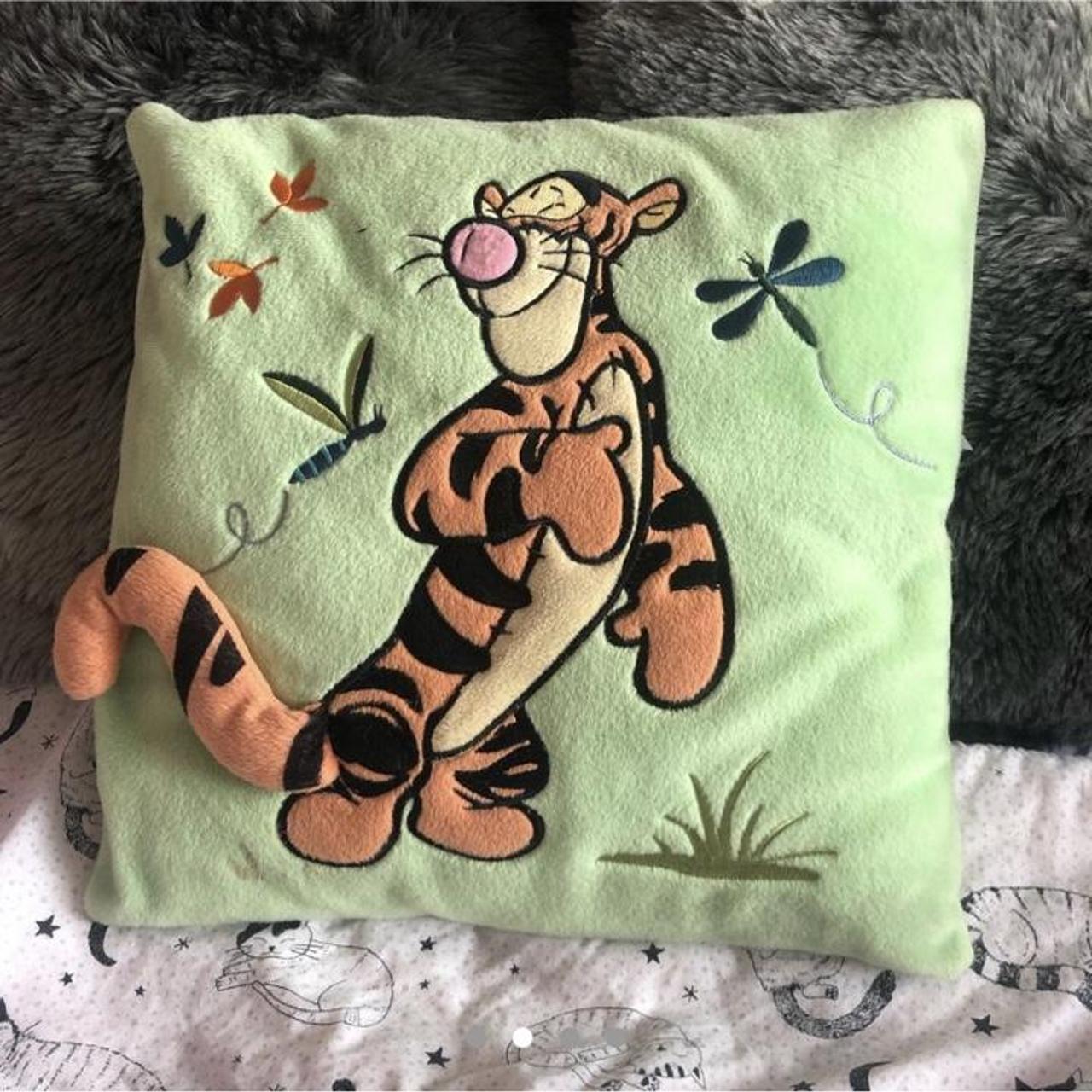 tigger, winnie the pooh pillow, (pre loved / used... - Depop