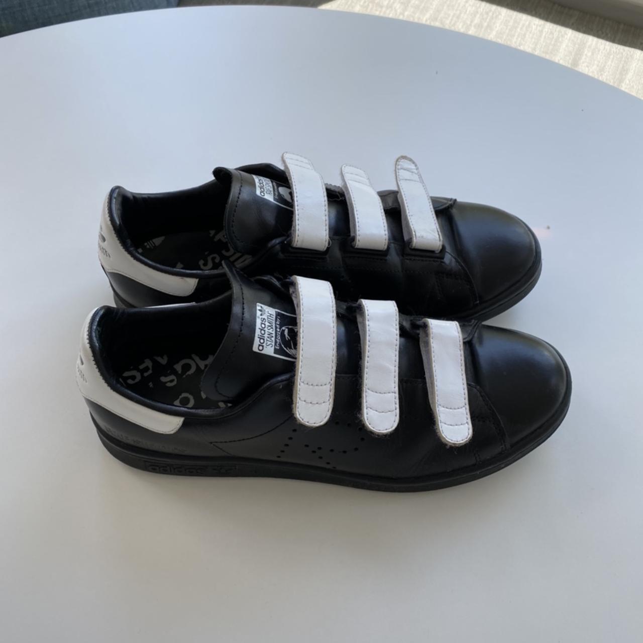 Raf simons stan smith velcro Good condition //... - Depop
