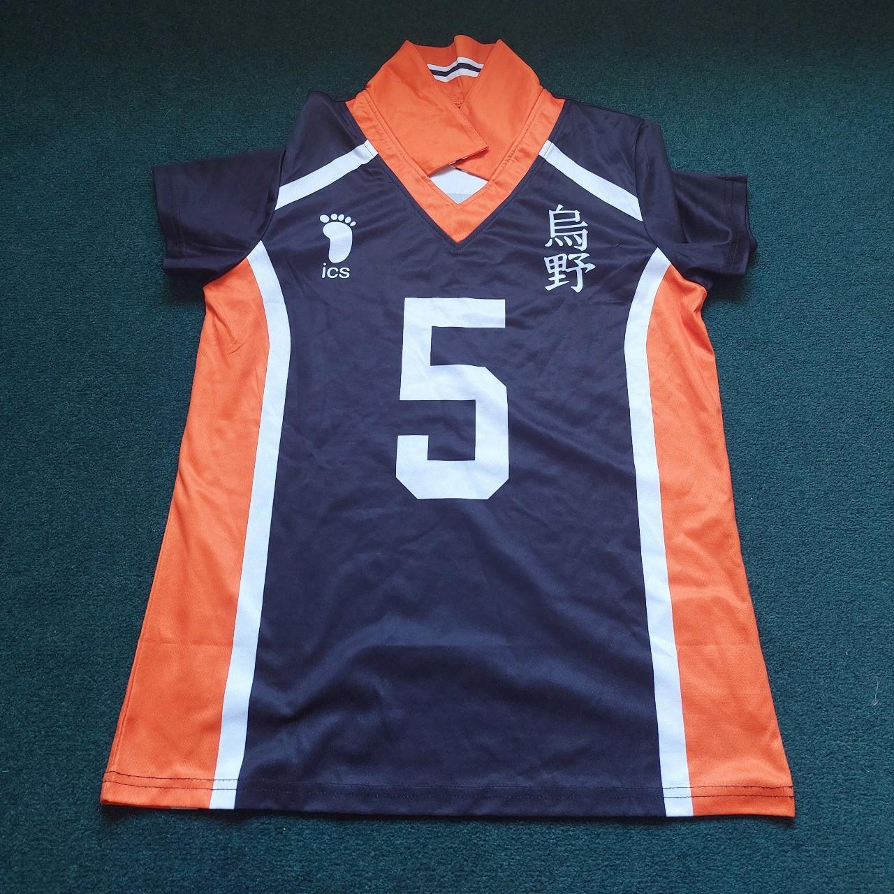 Haikyuu Tshirt Number 5, Tanaka volleyball... - Depop