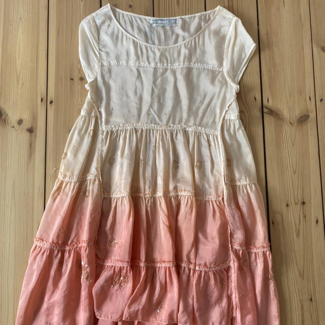 Women's Cream Dress | Depop