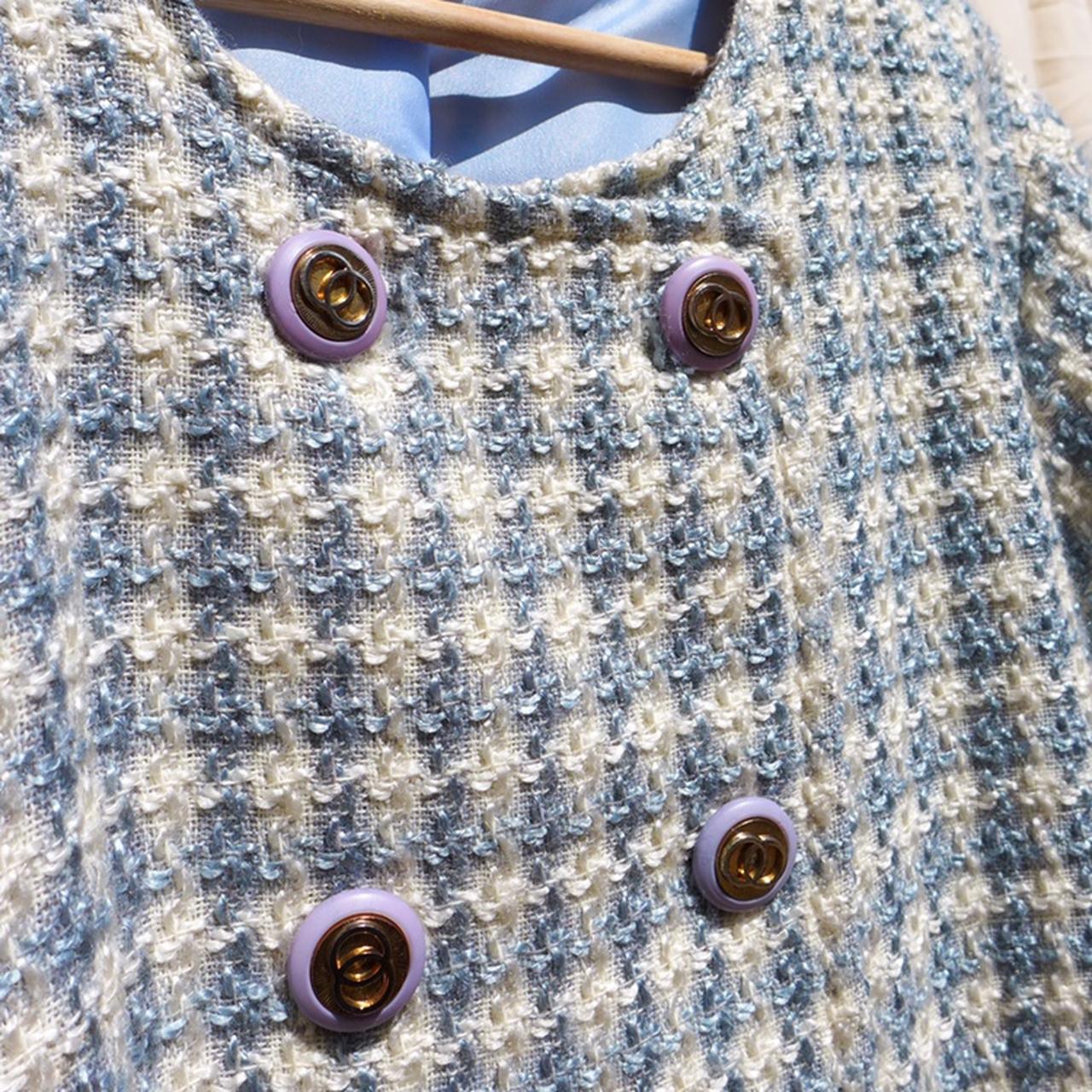 Sublime 1950s vintage tweed jacket plunges us, all... - Depop