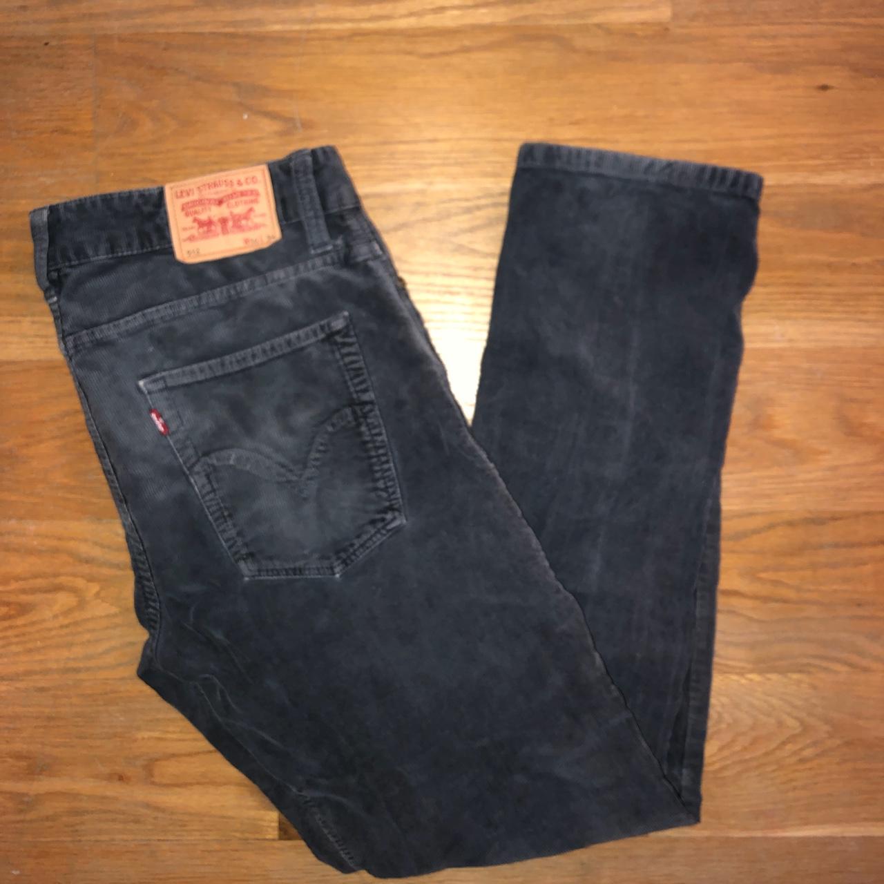 Levi’s cords 512 cords. Grey. Straight leg.... - Depop