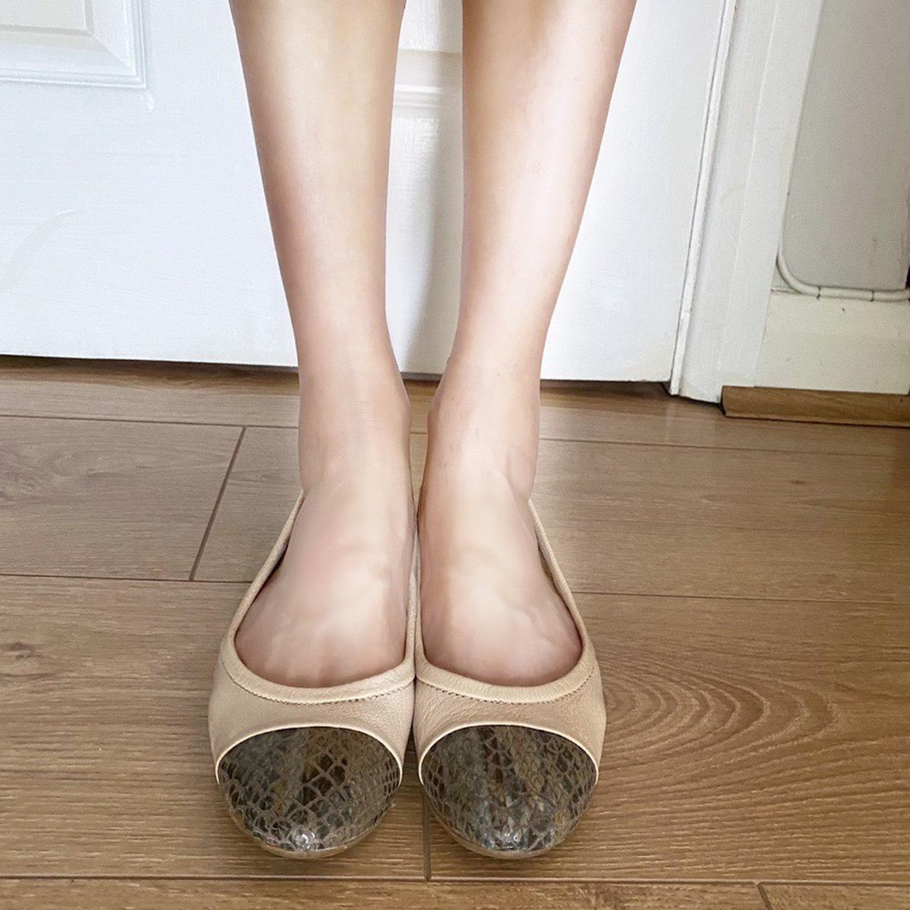 Clarks, Soul of Africa, African Glaze Cap Toe Ballet... | Depop