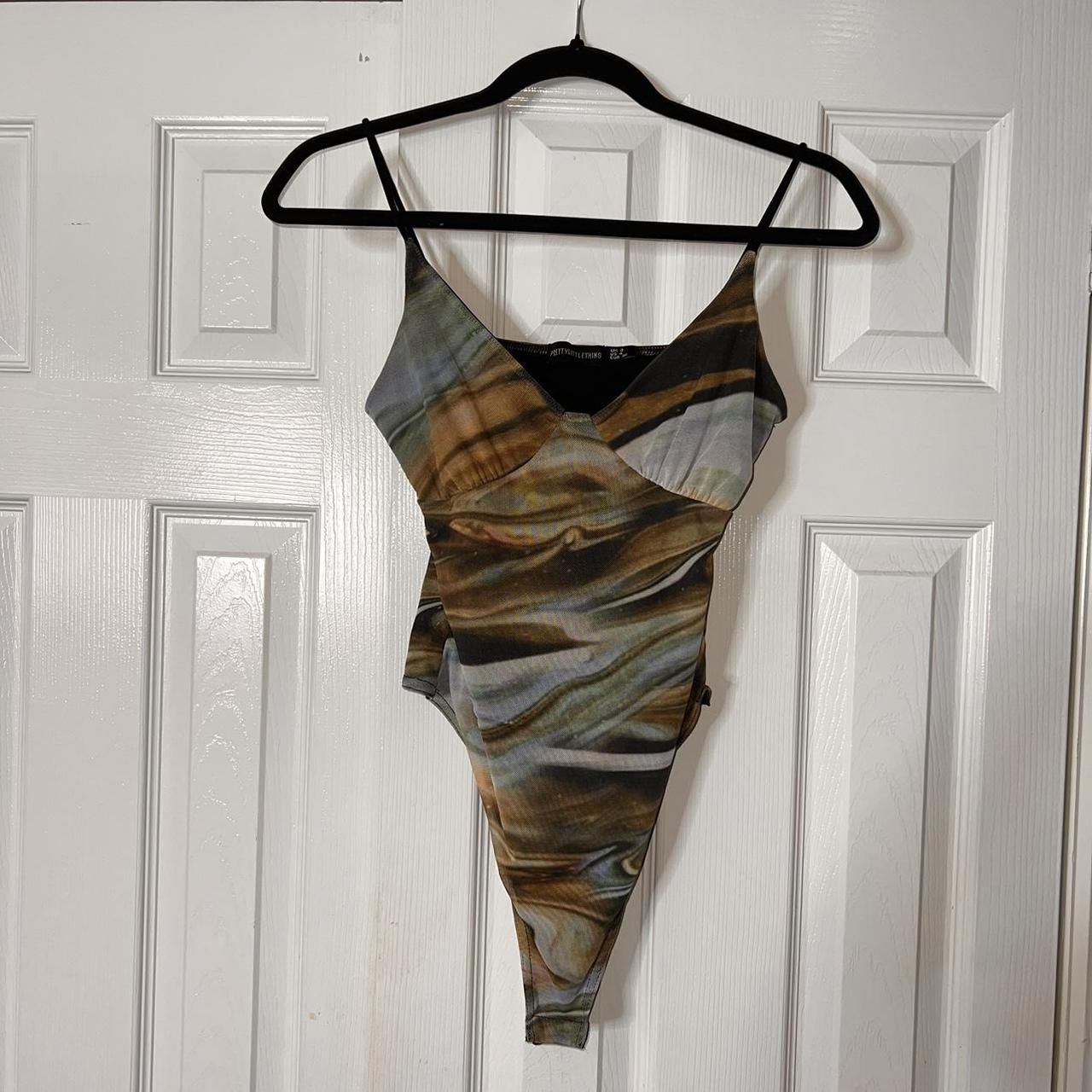 Pretty little thing Bodysuit Size 8 Adjustable... - Depop