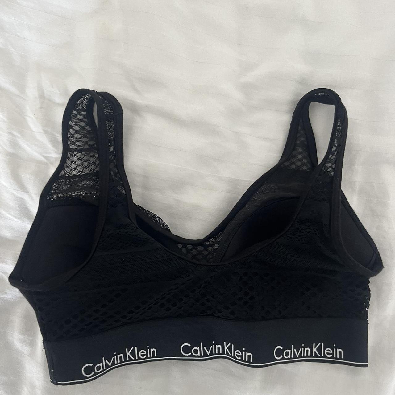 Calvin Klein Women's Black Bra | Depop