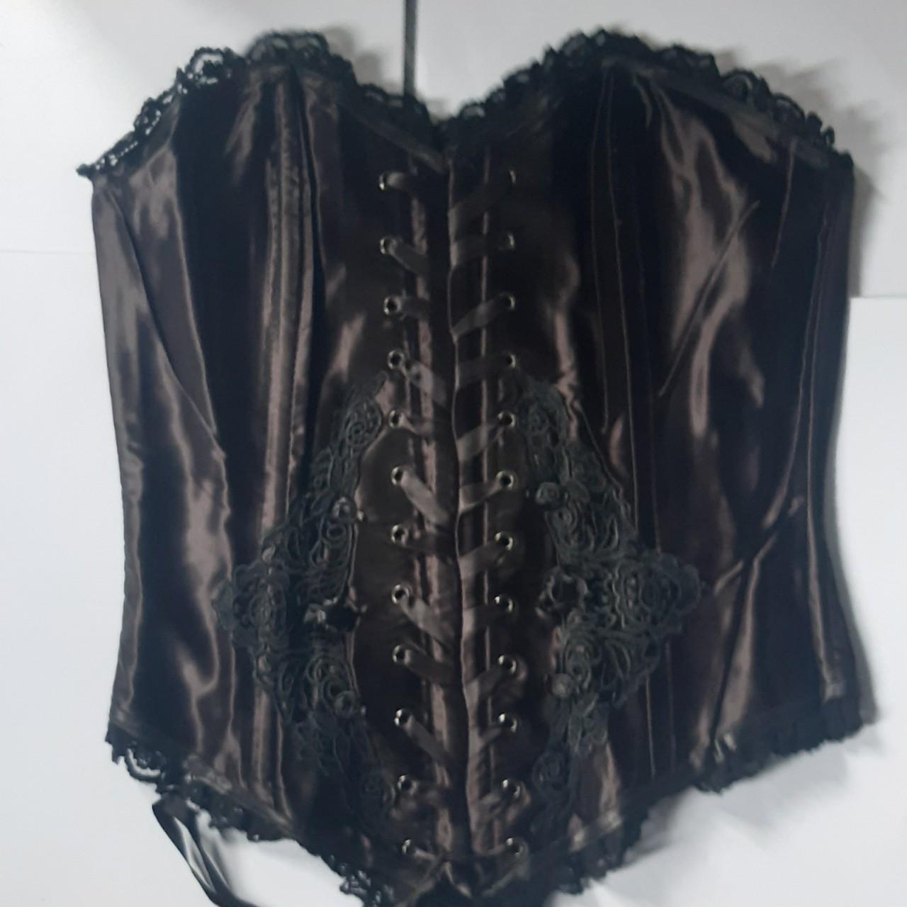Women's Black Corset | Depop