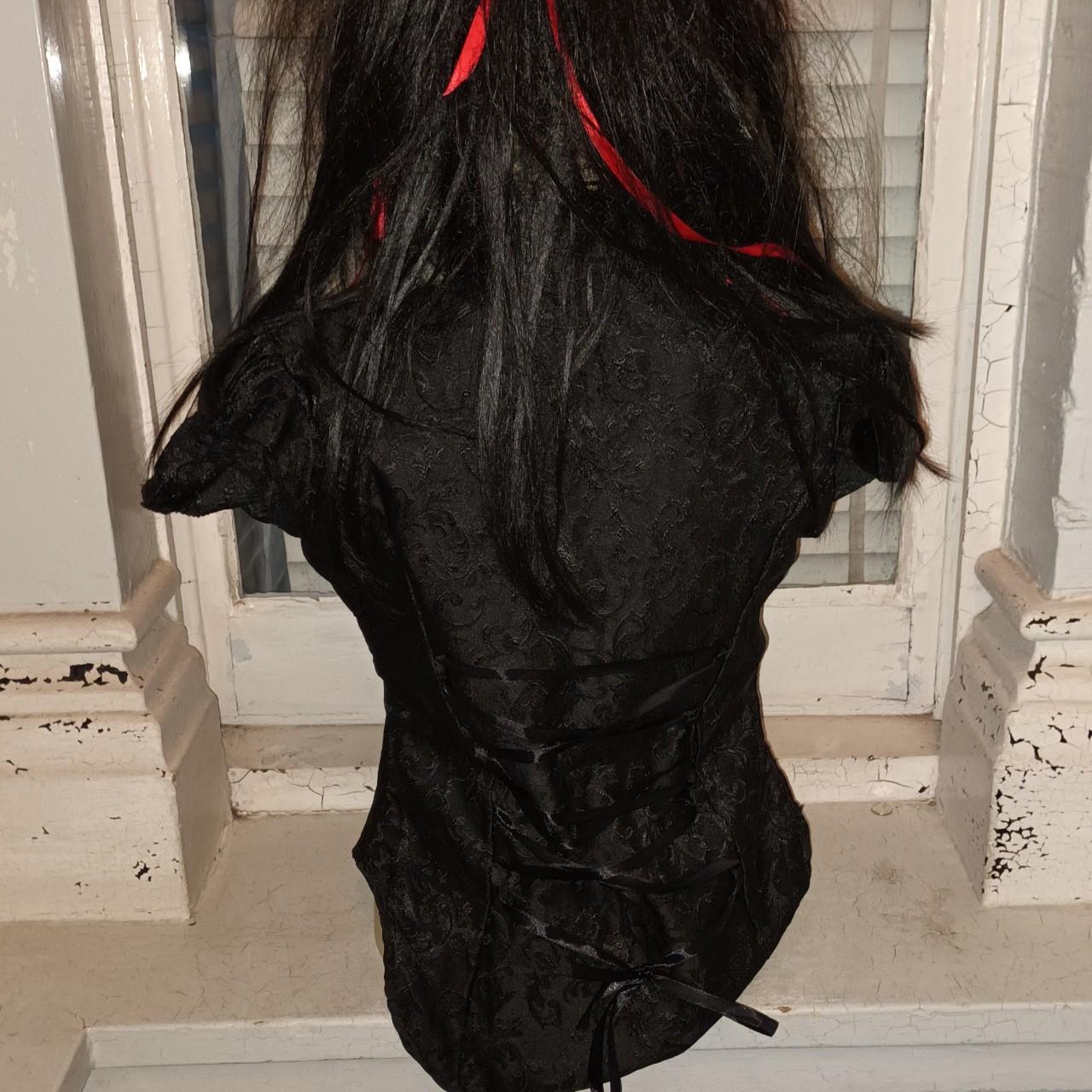 Mega RARE and Discontinued Trad Goth/Vamperic Corset... - Depop