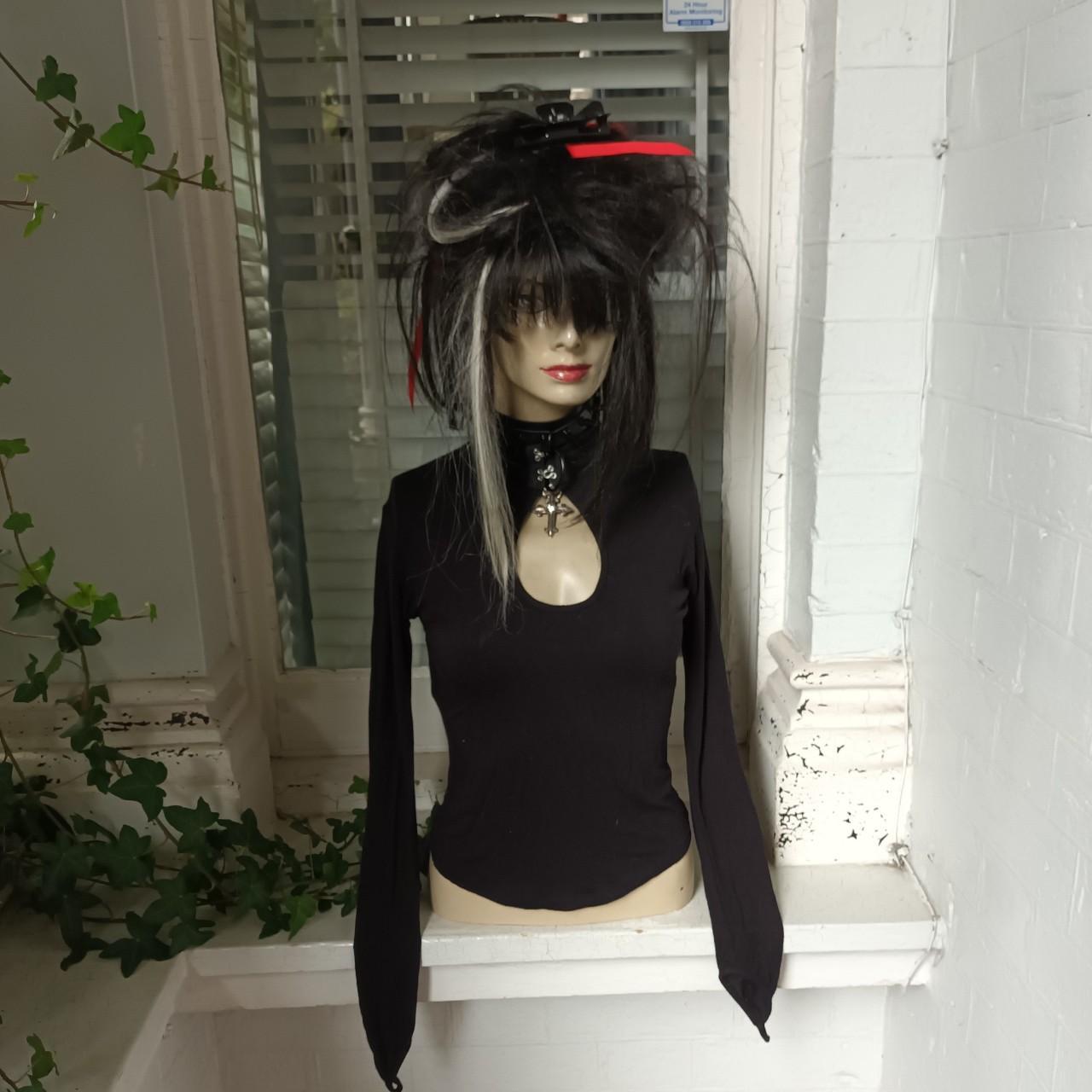 Discontinued 90s Trad Goth Keyhole "top by Necessary... - Depop