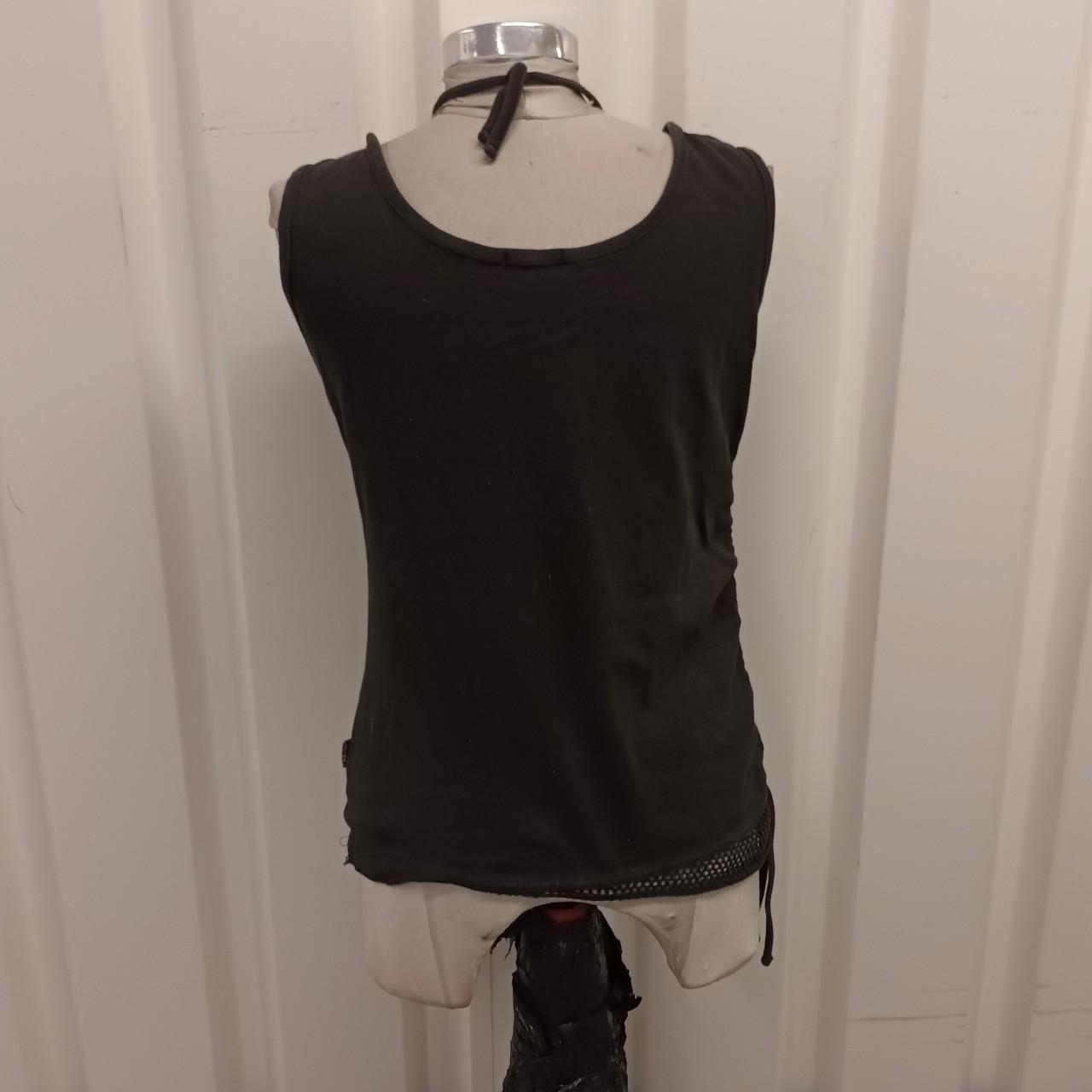 Discontinued 90s Trad Goth "Gothic Cross" Top by... - Depop