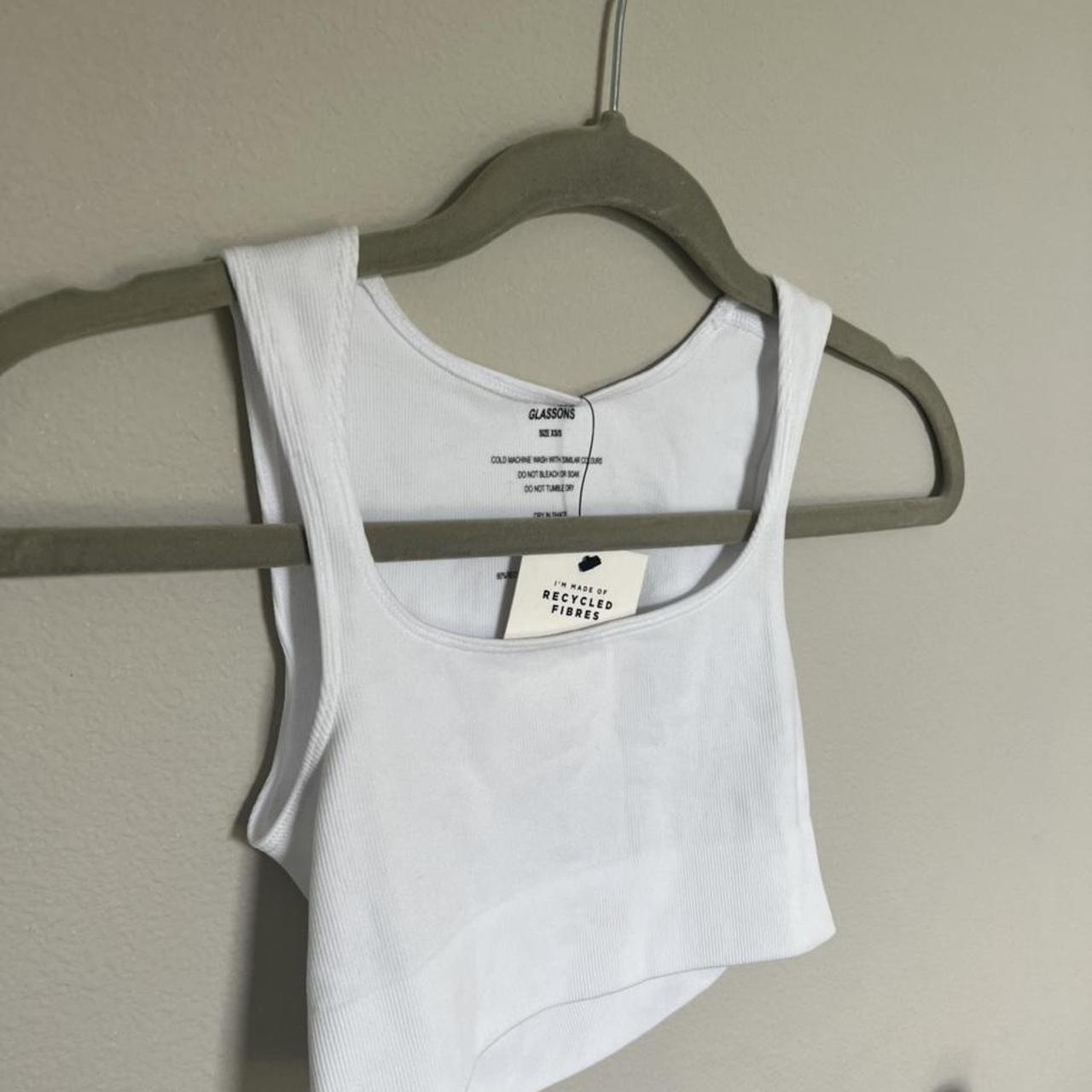 Glassons white tank top (tags still on) #glassons - Depop