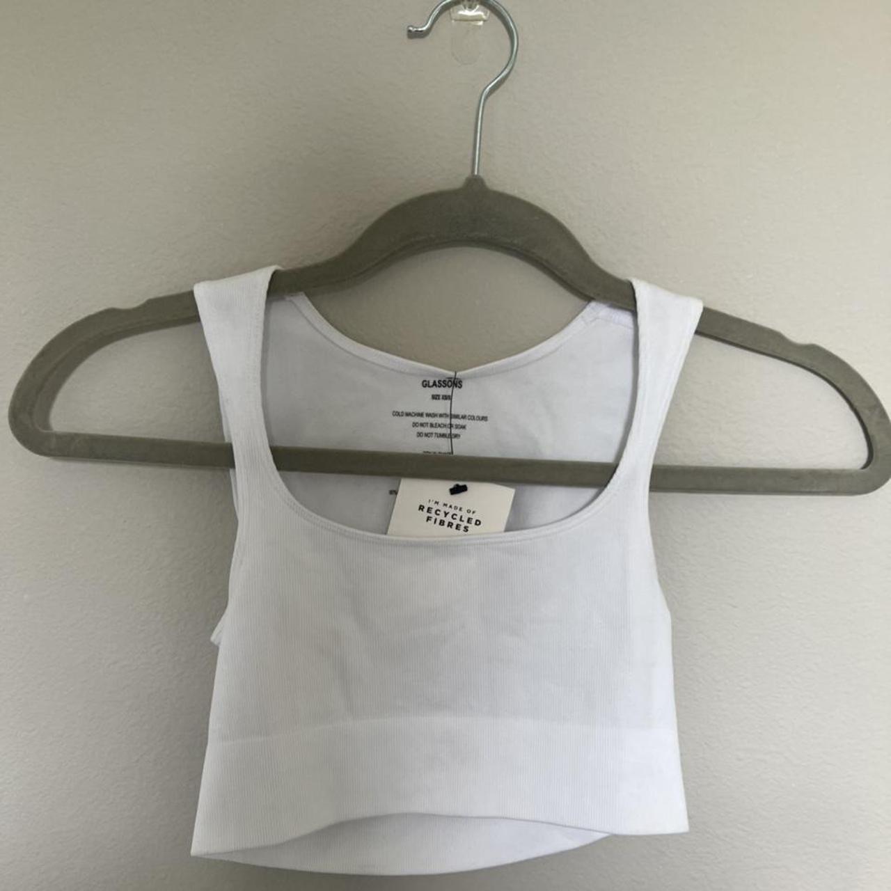Glassons white tank top (tags still on) #glassons - Depop