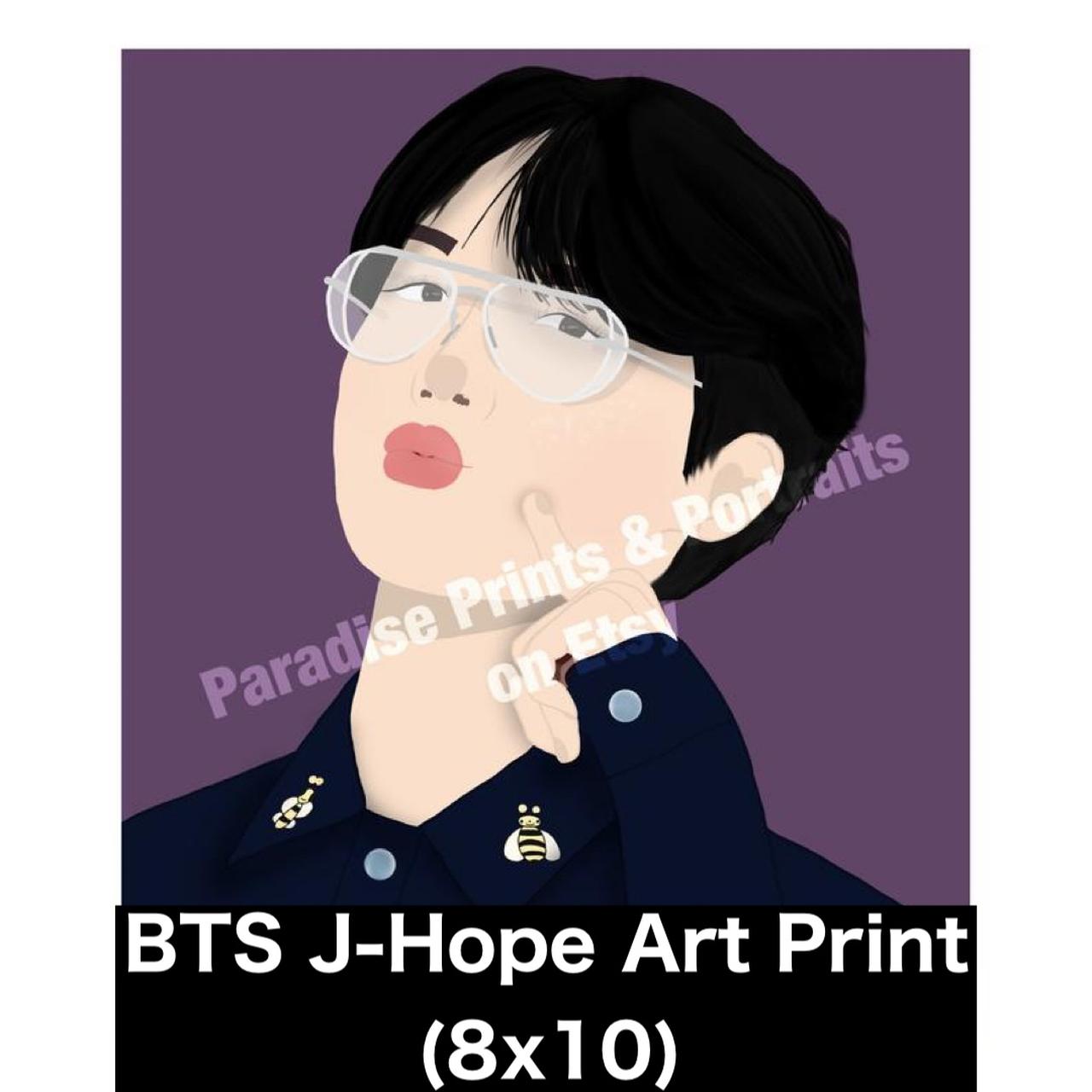 BTS J-Hope This is an 8x10 print of J-Hope (Jung... - Depop