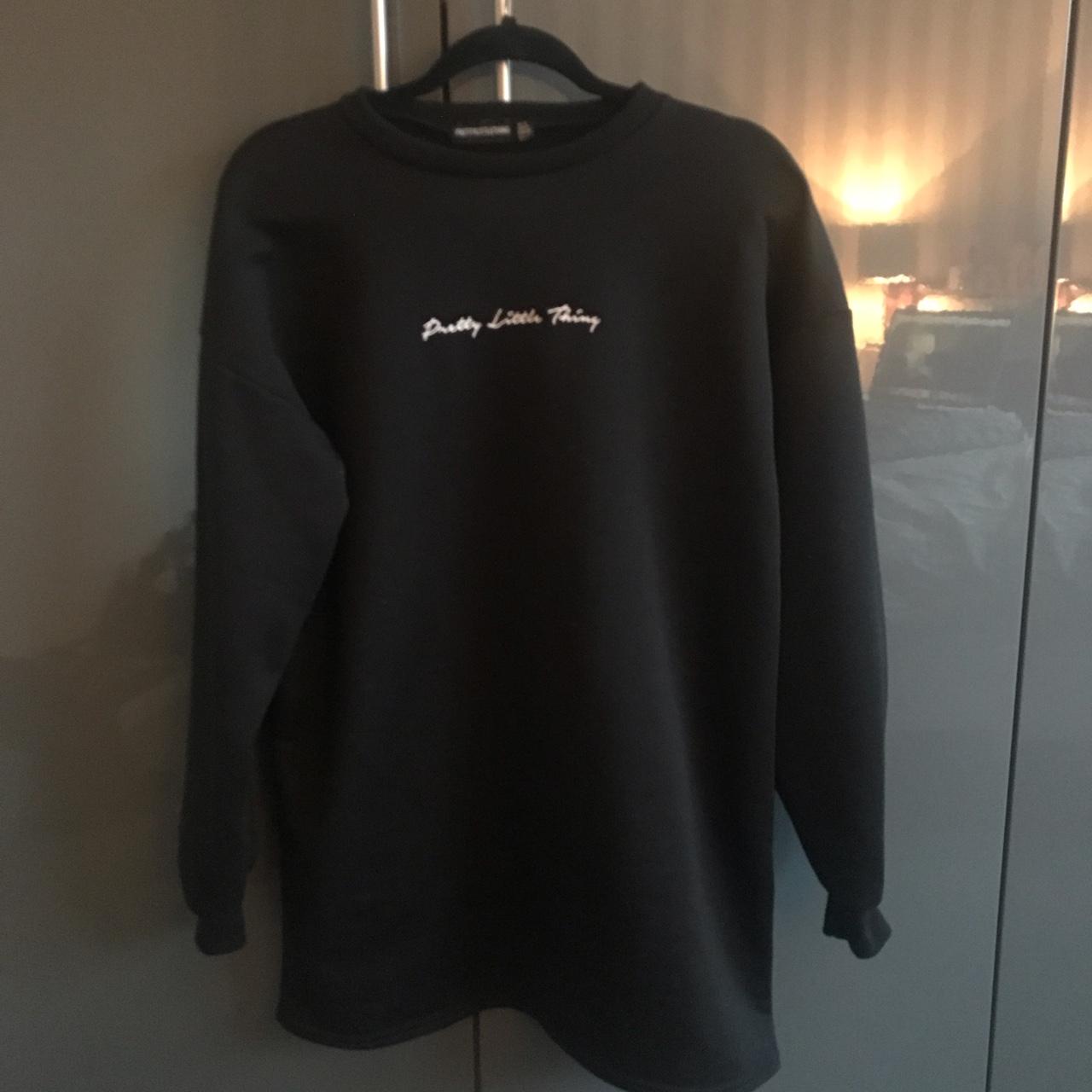 Pretty little thing plt embroidered script font... - Depop