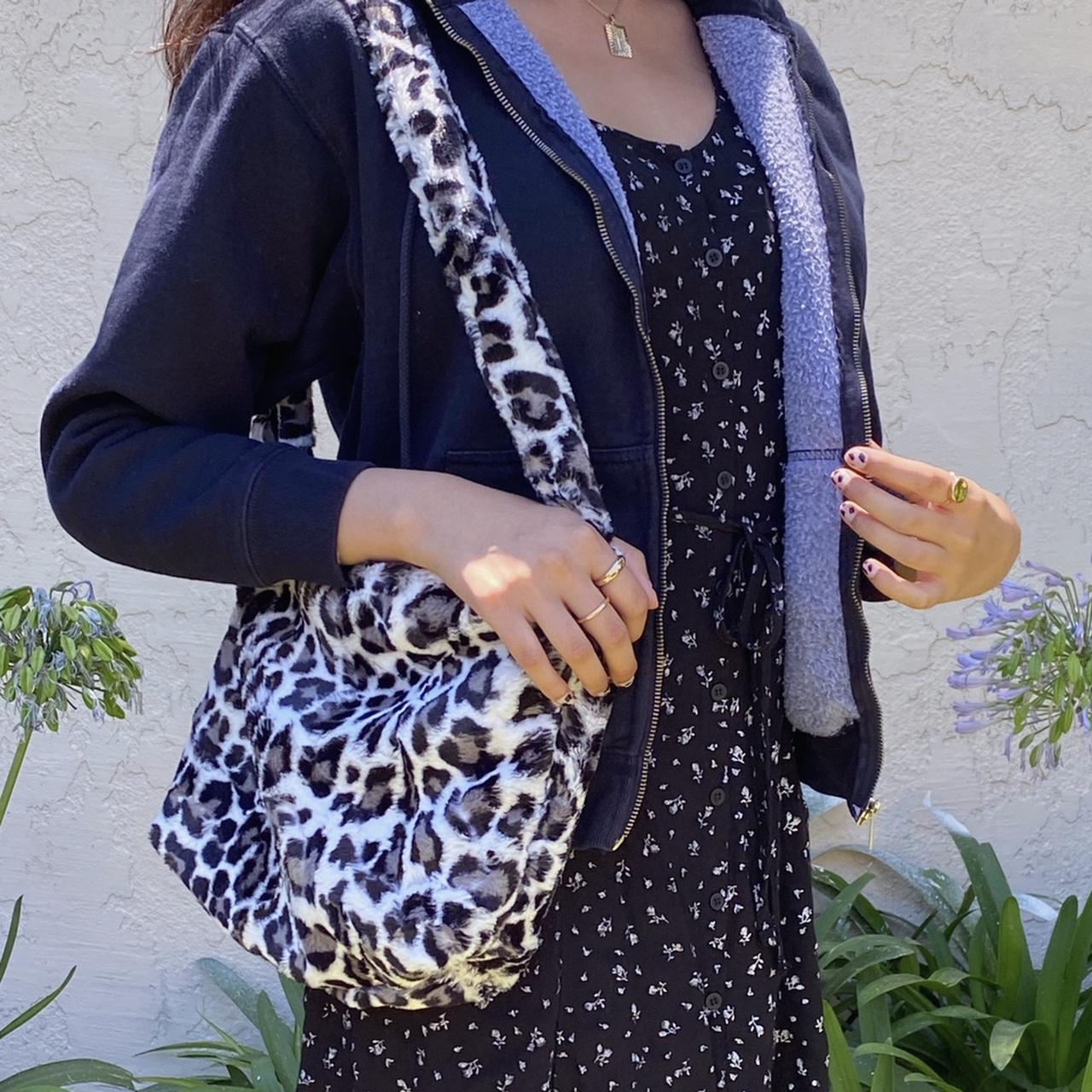 the snow leopard bag large🤍🐆 (SOLD OUT/ MSG ME IF... - Depop