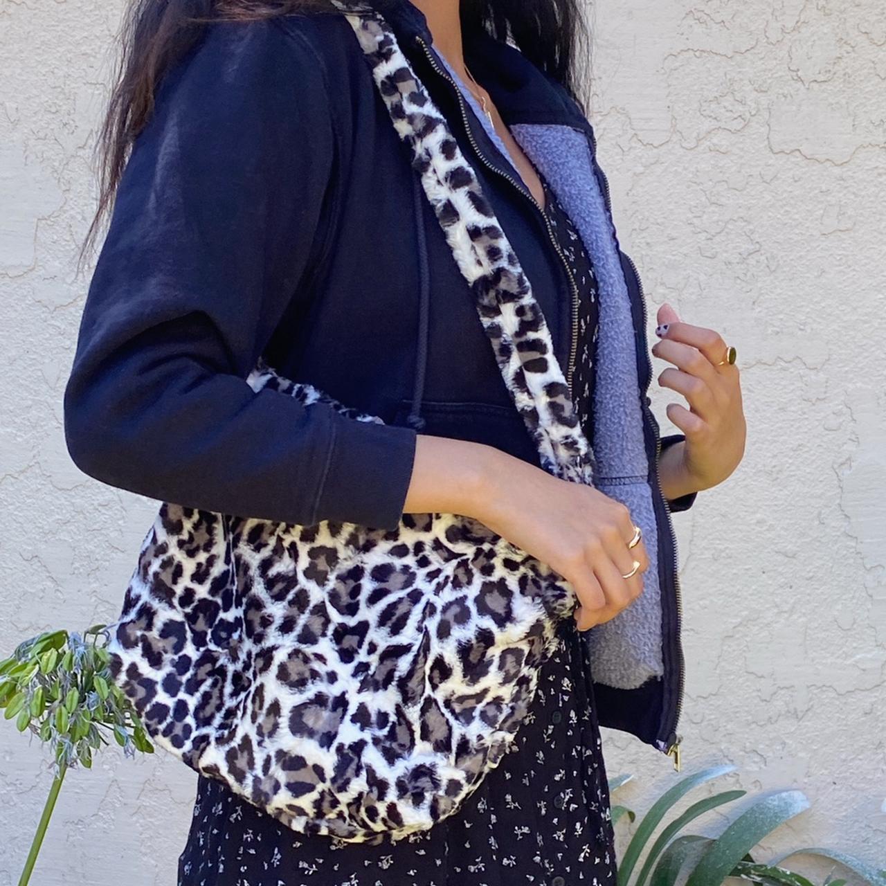 the snow leopard bag large🤍🐆 (SOLD OUT/ MSG ME IF... - Depop