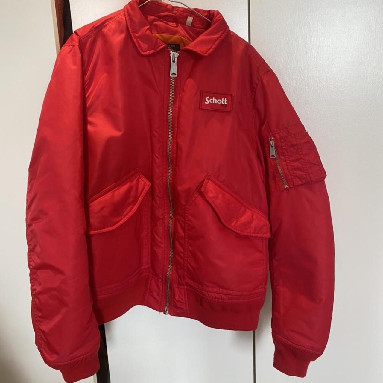 Ltd Schott NYC x Roche Music Bomber Jacket in... - Depop