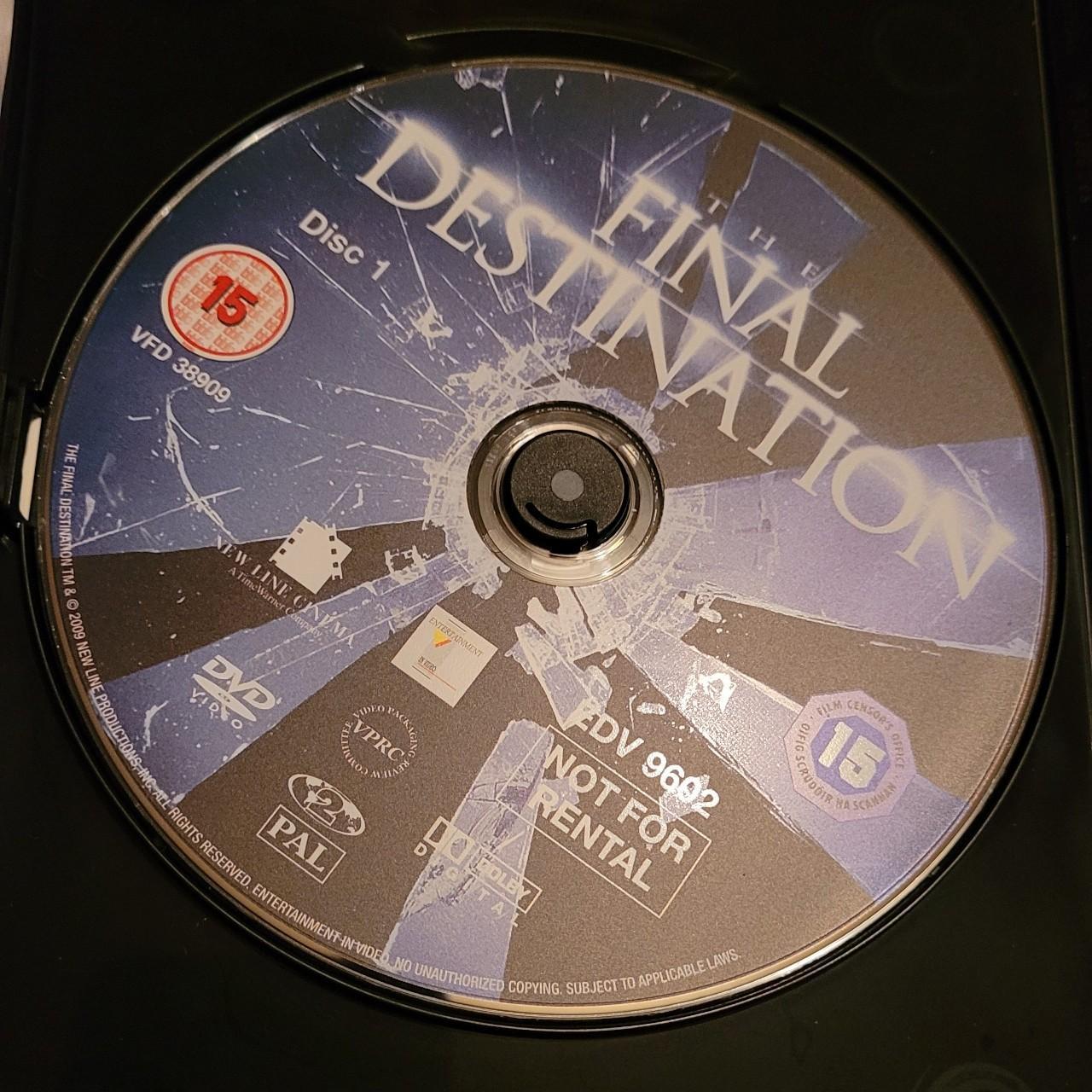 Final Destination 3-D dvd 📀 Still in great... - Depop