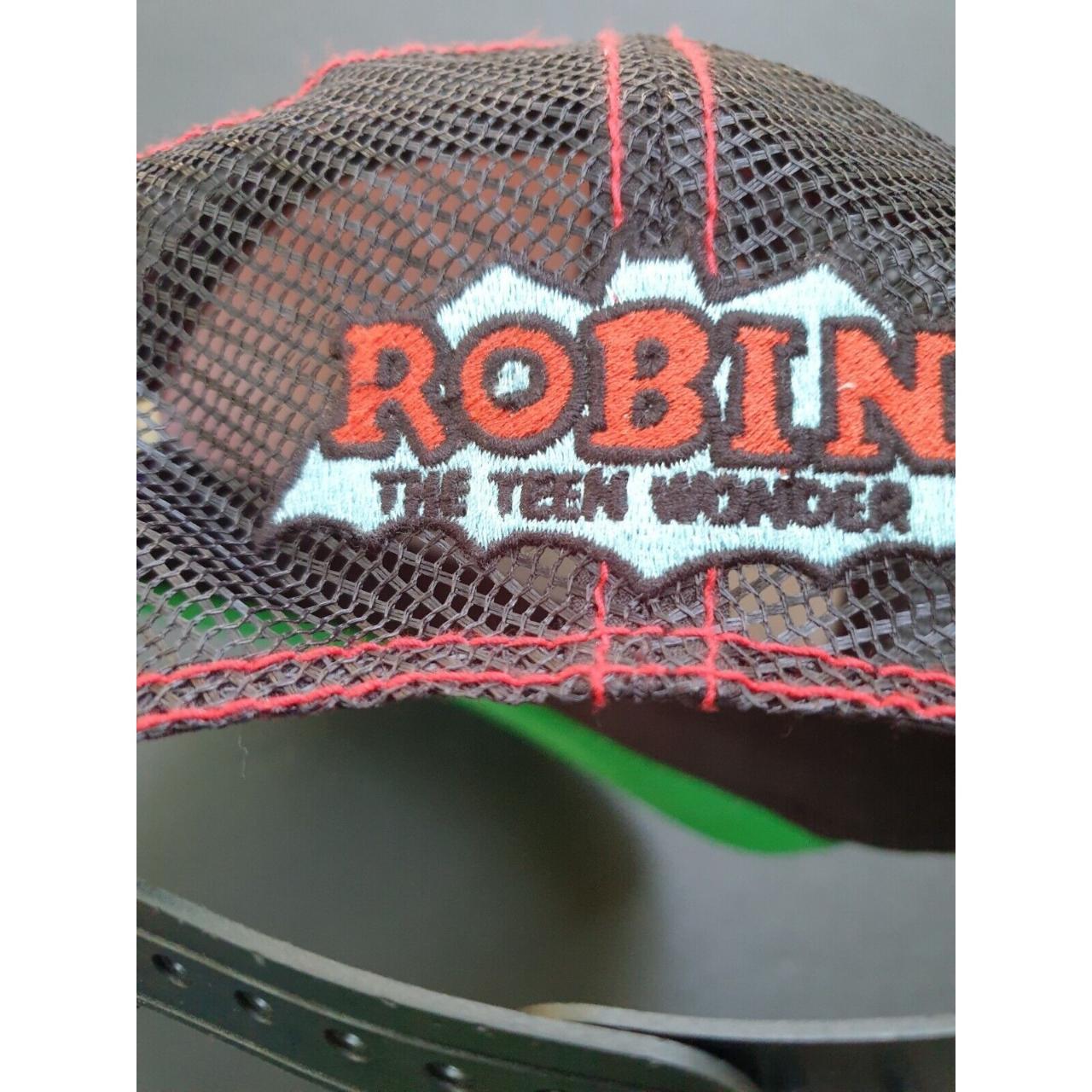 DC Comics Robin Teen Wonder Snapback Hat Red Green... - Depop