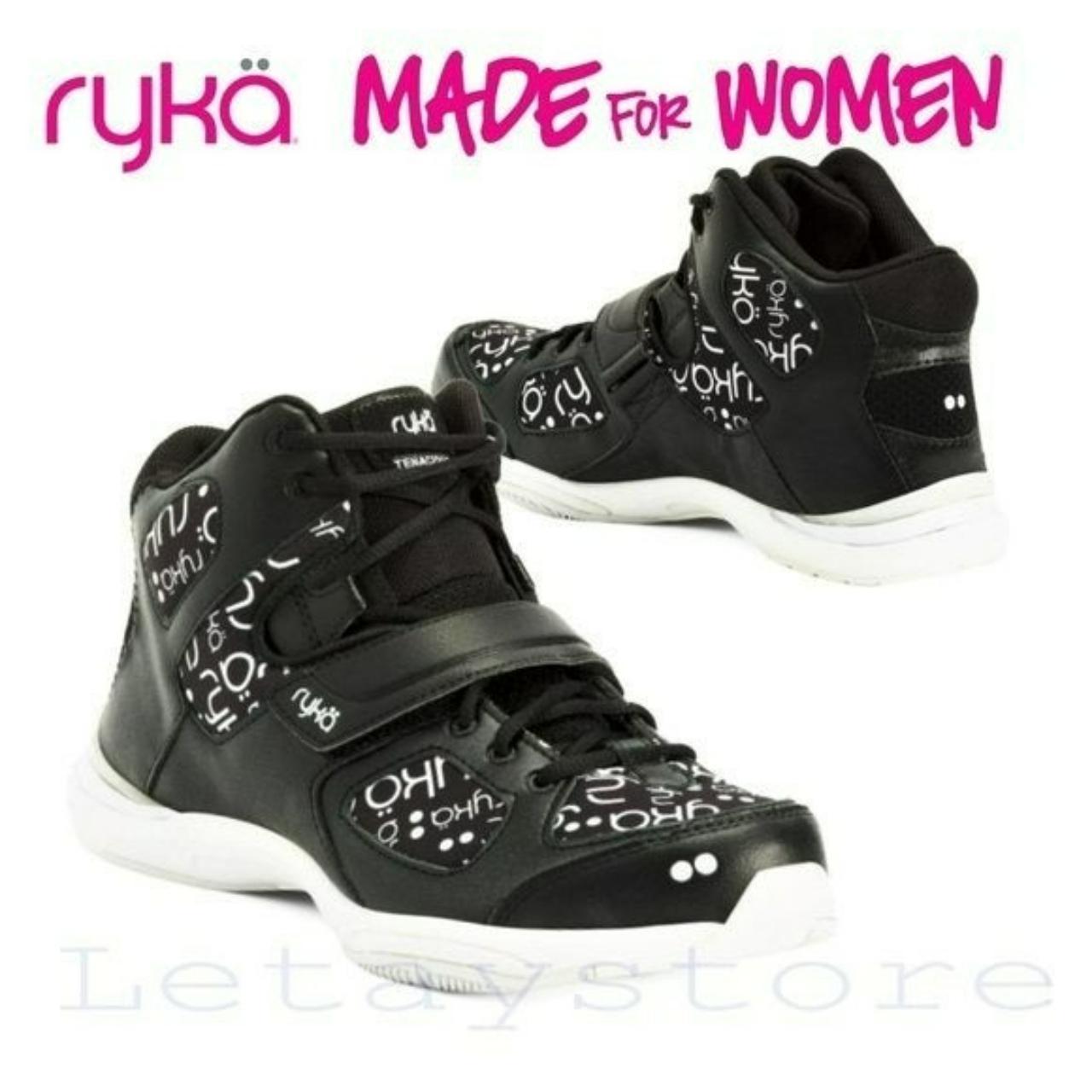 Ryka Women's Tenacious Logo Print Training Shoes... - Depop