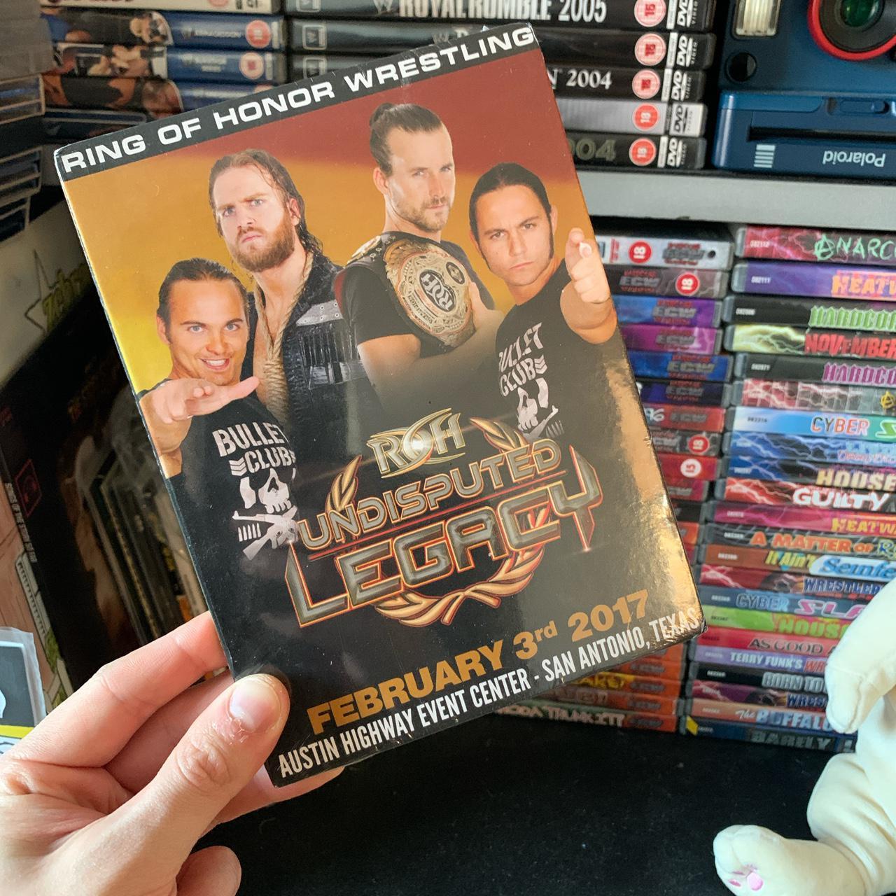 ROH undisputed legacy wrestling ring of Honor dvd... - Depop